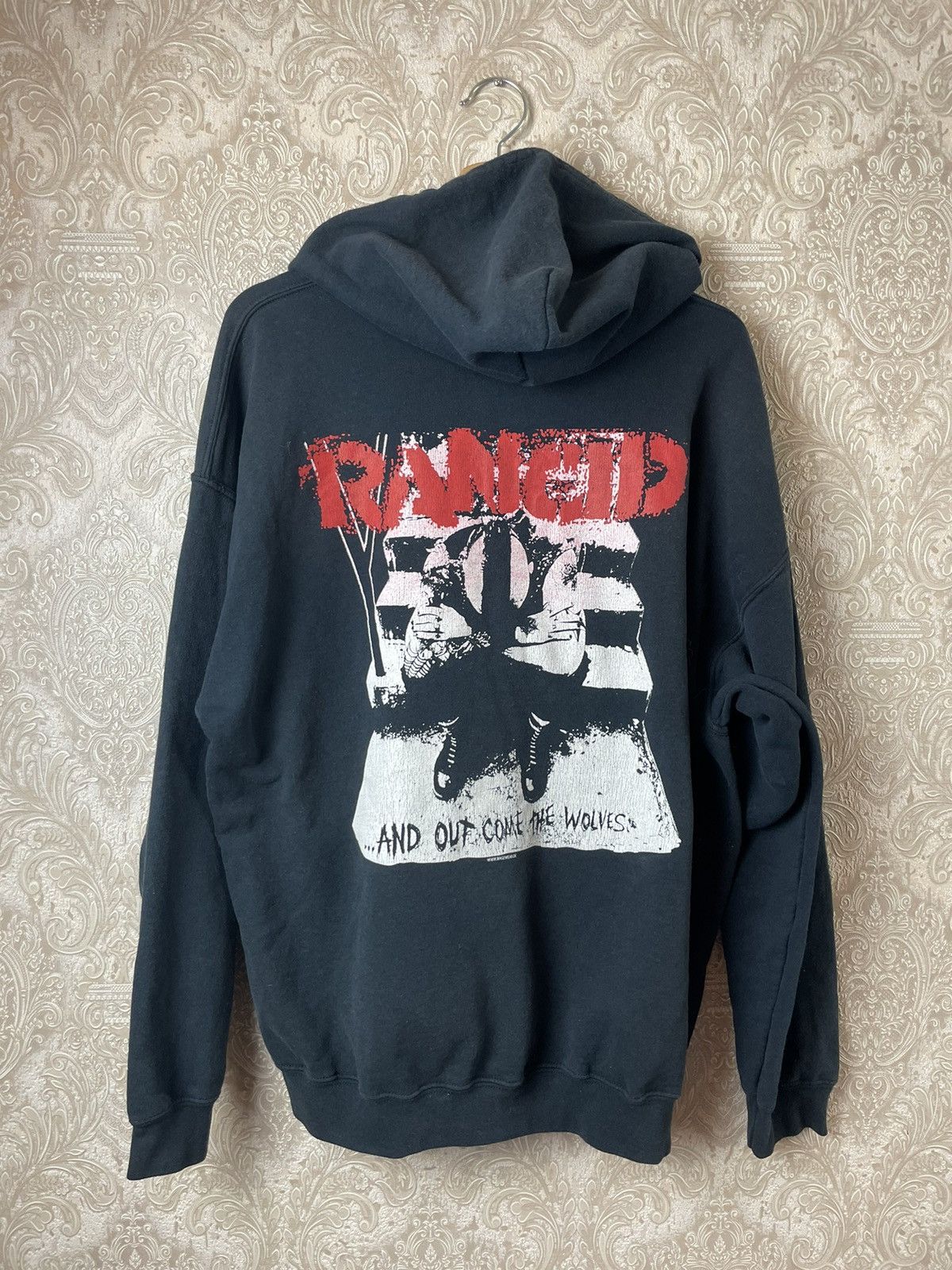 Band Tees × Vintage Vintage 00s Rancid Radical Punk Rock Hoodie | Grailed