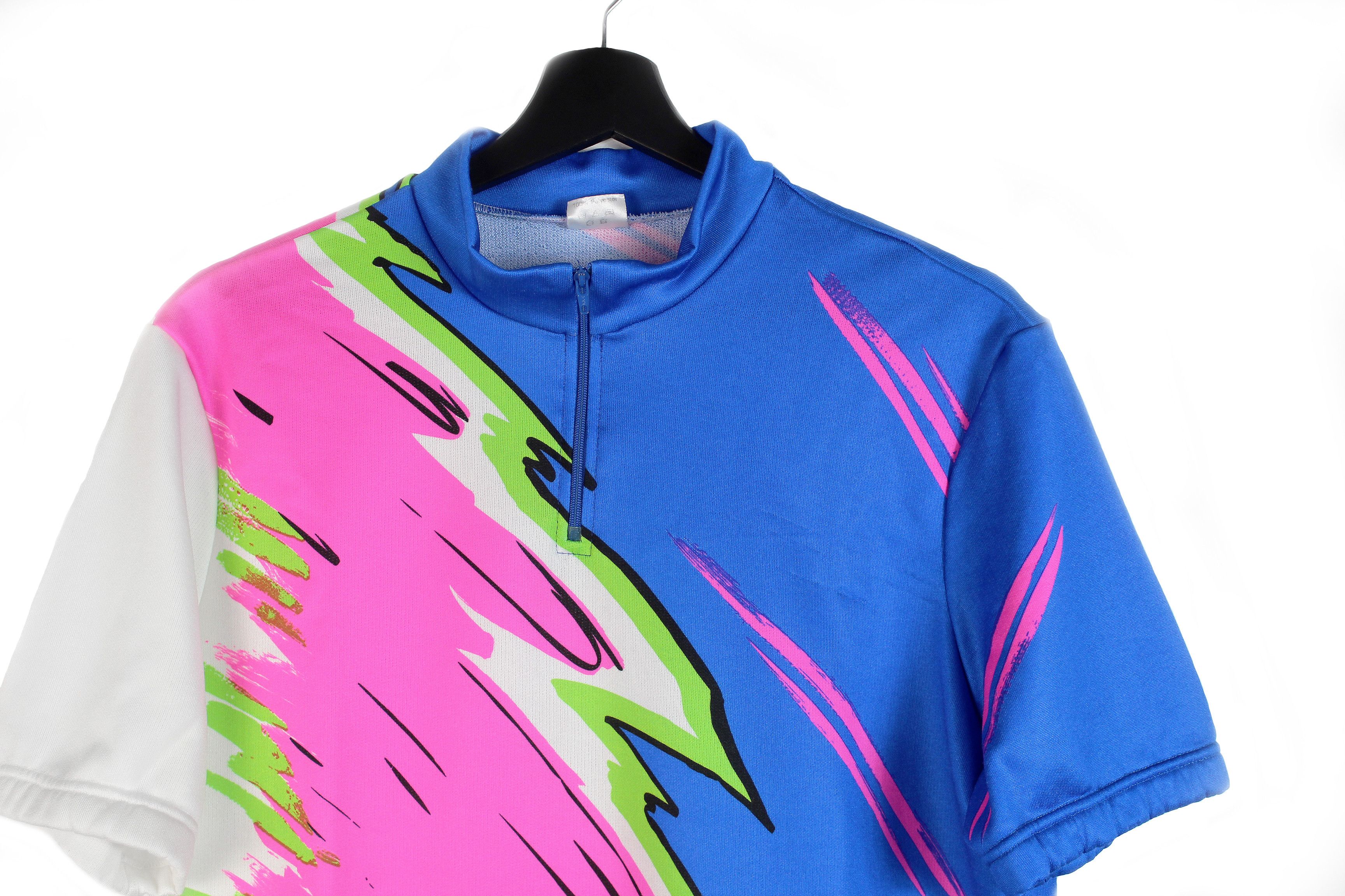 Vintage 80s 90s vintage Rad cycling biking jersey t-shirt tshirt tee ...