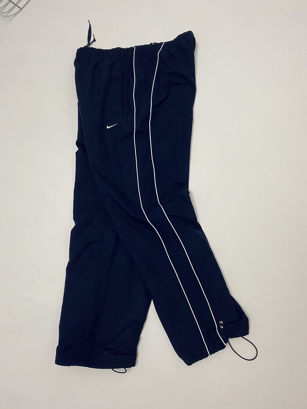 Nike Vintage y2k nike track pants navy blue size XL | Grailed