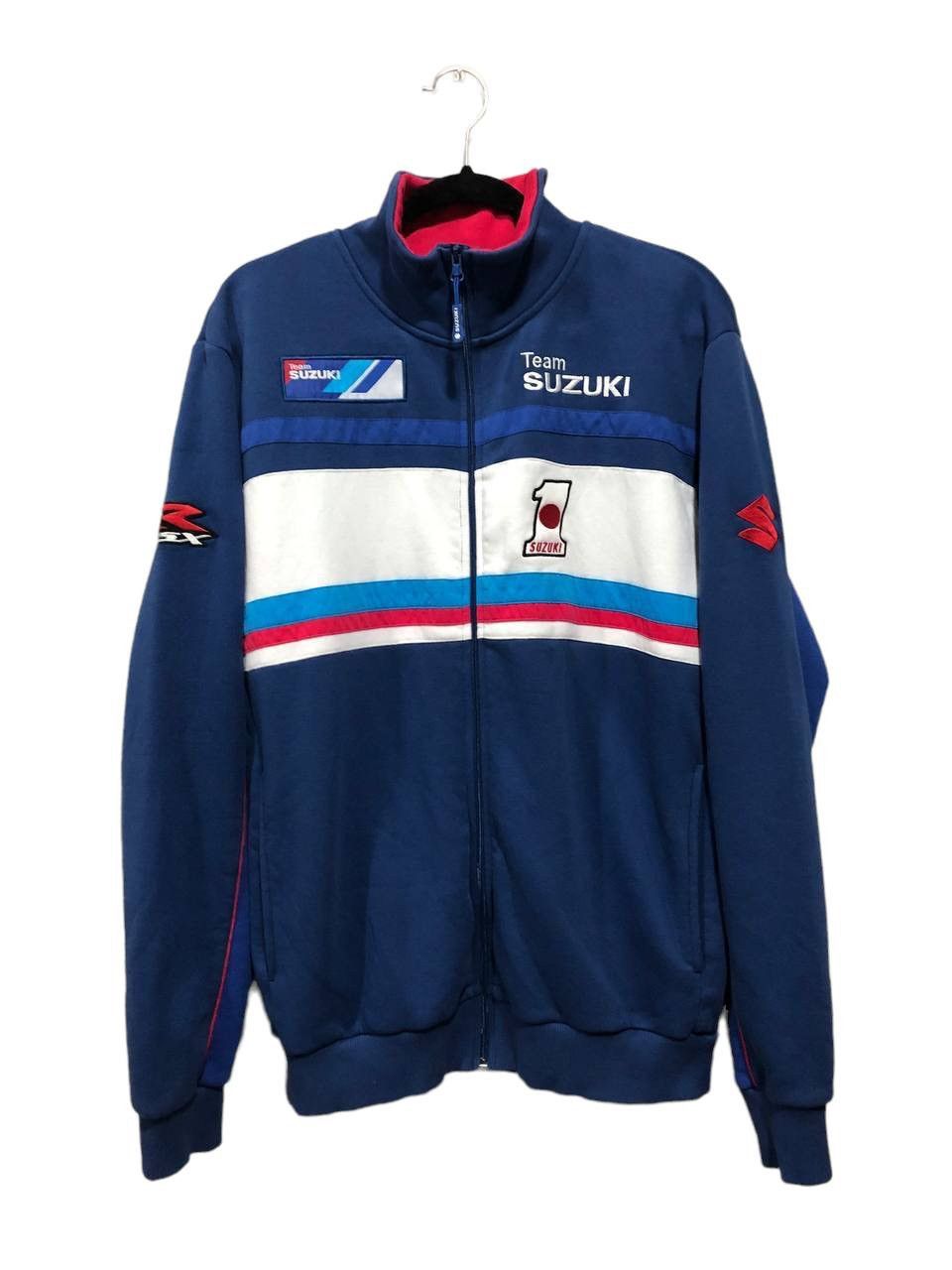 Japanese Brand × NASCAR × Racing Team Suzuki Gsx R Y2K Racing Zip ...