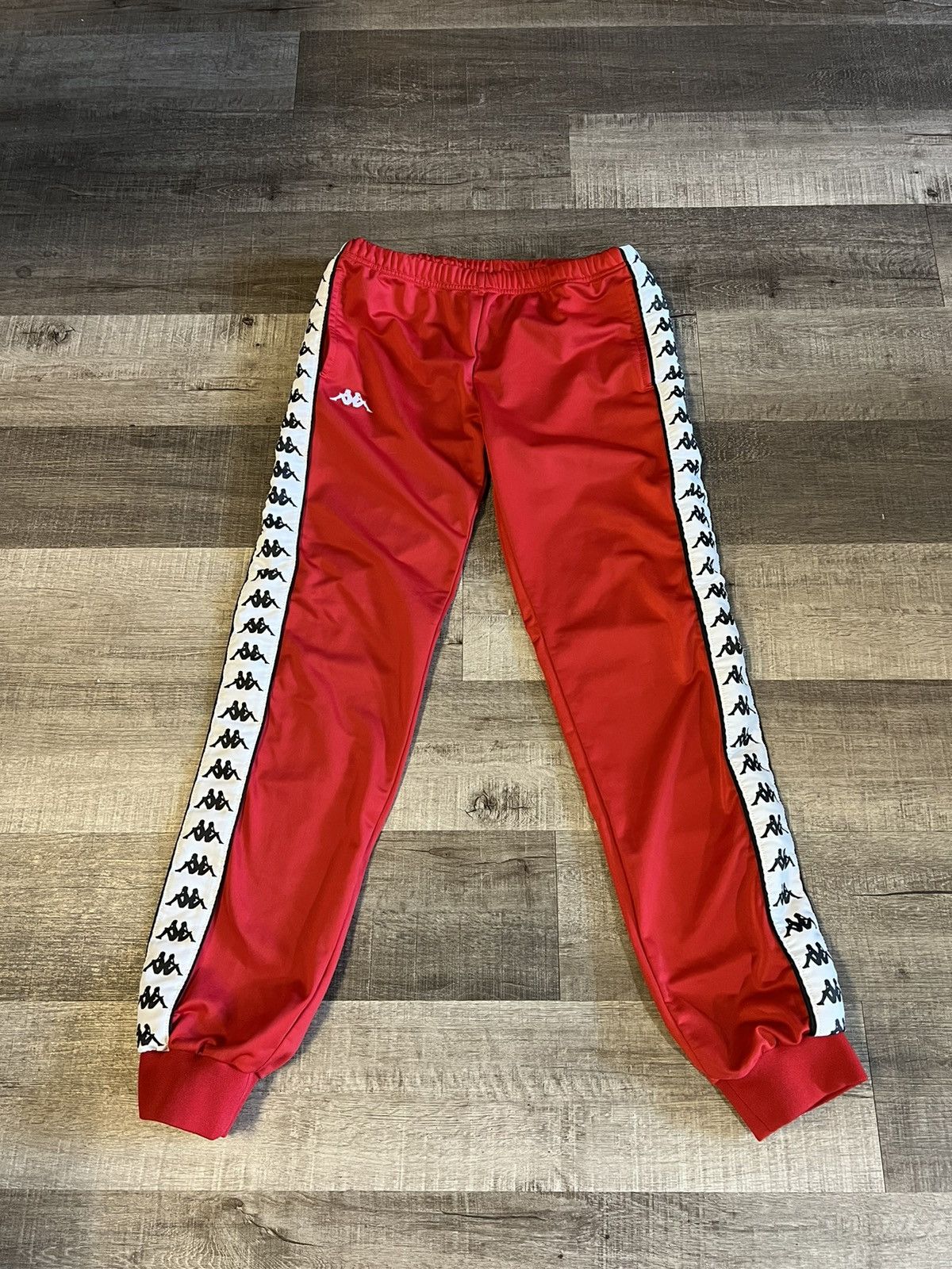Kappa × Streetwear Red Kappa sweatpants | Grailed