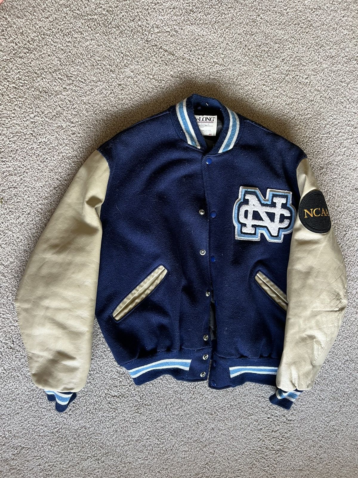 Vintage UNC North Carolina Tarheels varsity jacket | Grailed