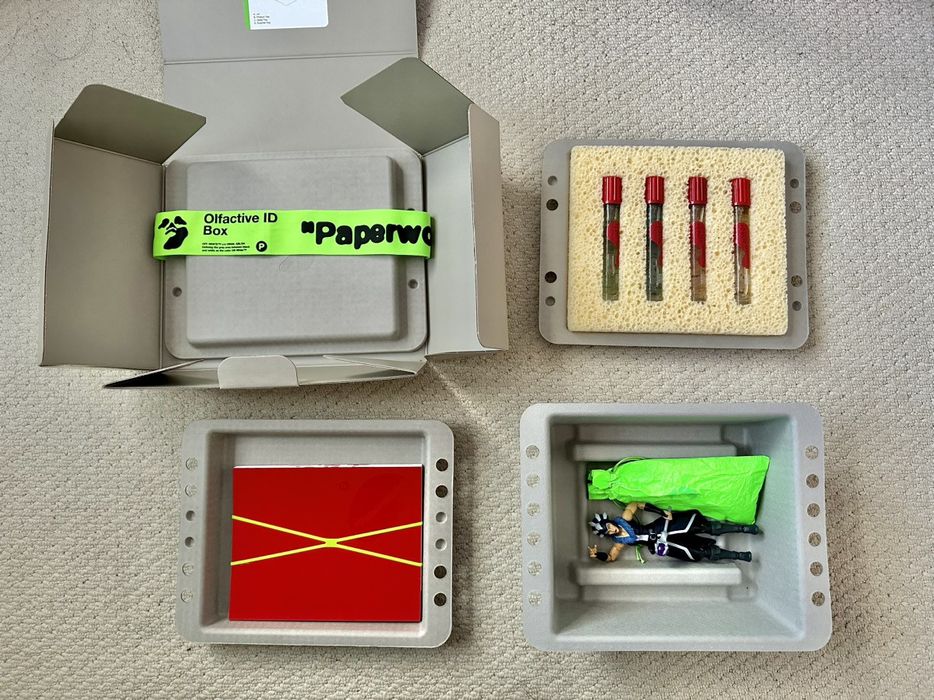 Off-White Off-White Paperworks Perfume Beauty Box ($416 MSRP), NEW ...