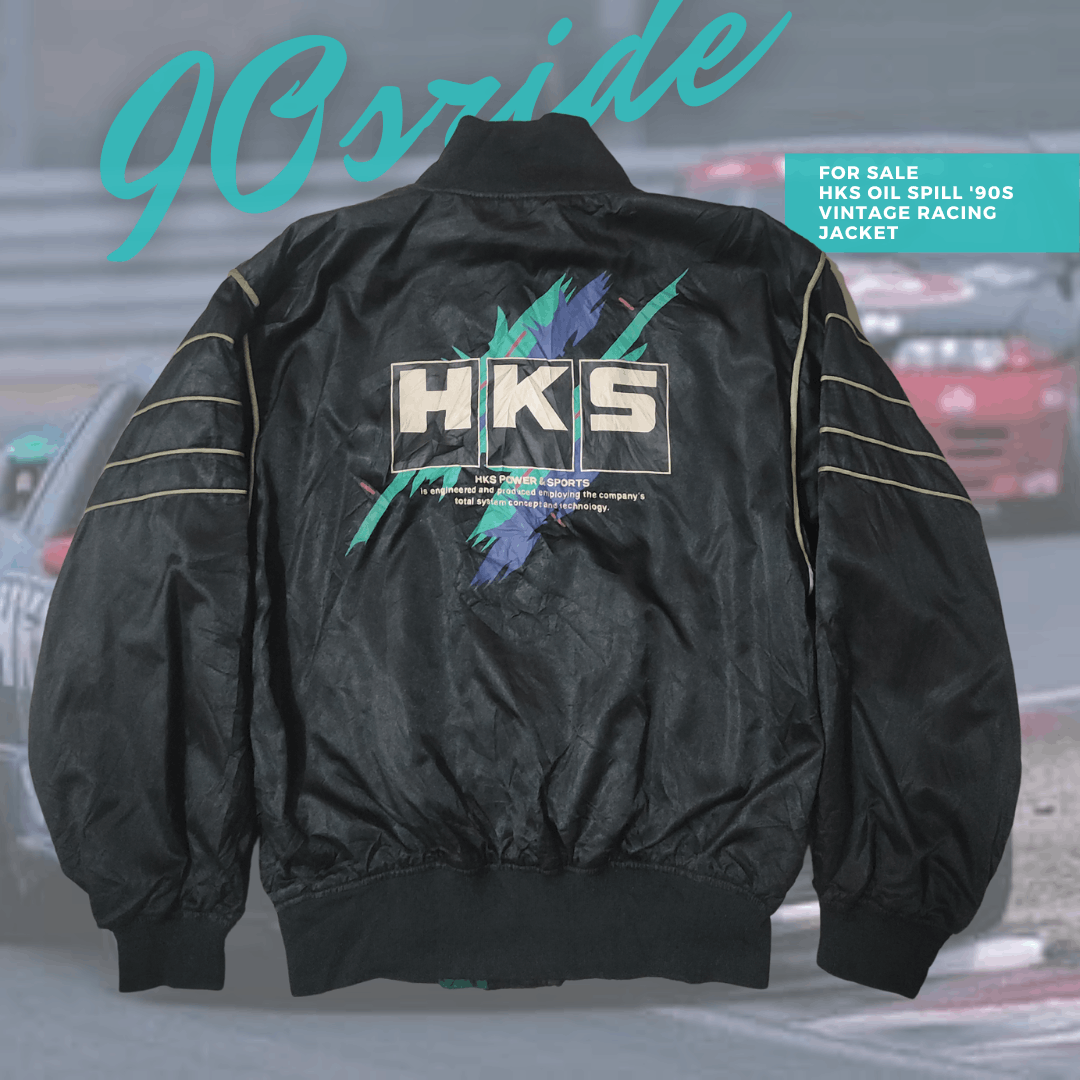 Other Racing jacket HKS OIL SPILL '90s (Rare) | Grailed
