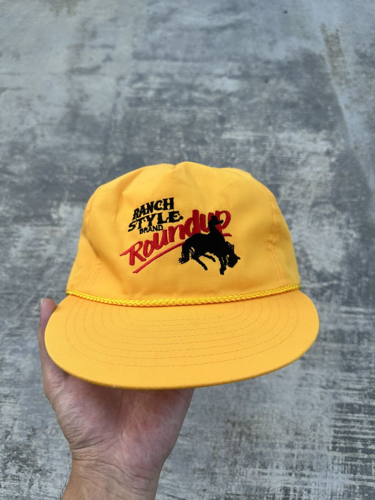 Vintage VINTAGE RANCH STYLE RODEO COWBOY PUNK RAVE GORPCORE CAP | Grailed