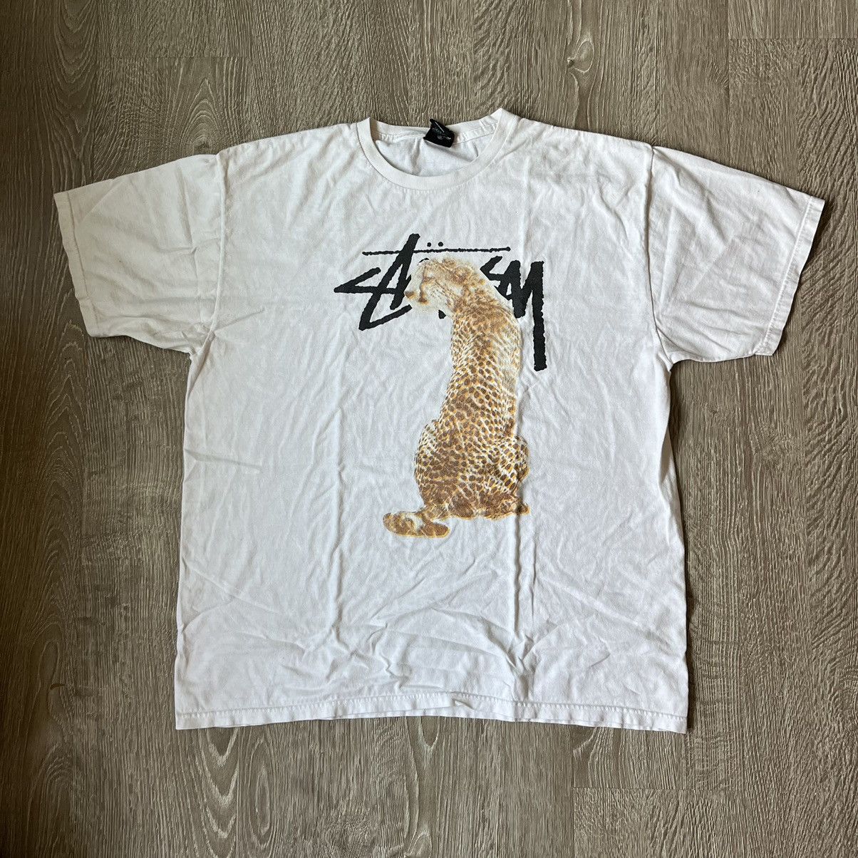 Stussy × Vintage Vintage Stussy Cheetah Print | Grailed