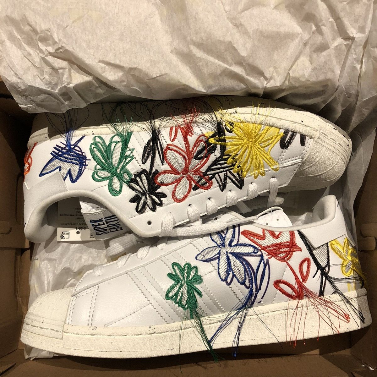 Adidas F&F Samples Adidas Superstar Sean Wotherspoon Super Earth | Grailed