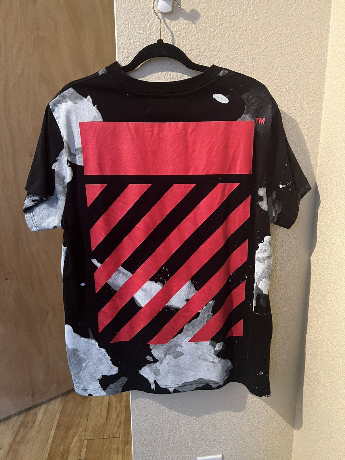 Off-White Off-White Liquid Spots Tee | Grailed