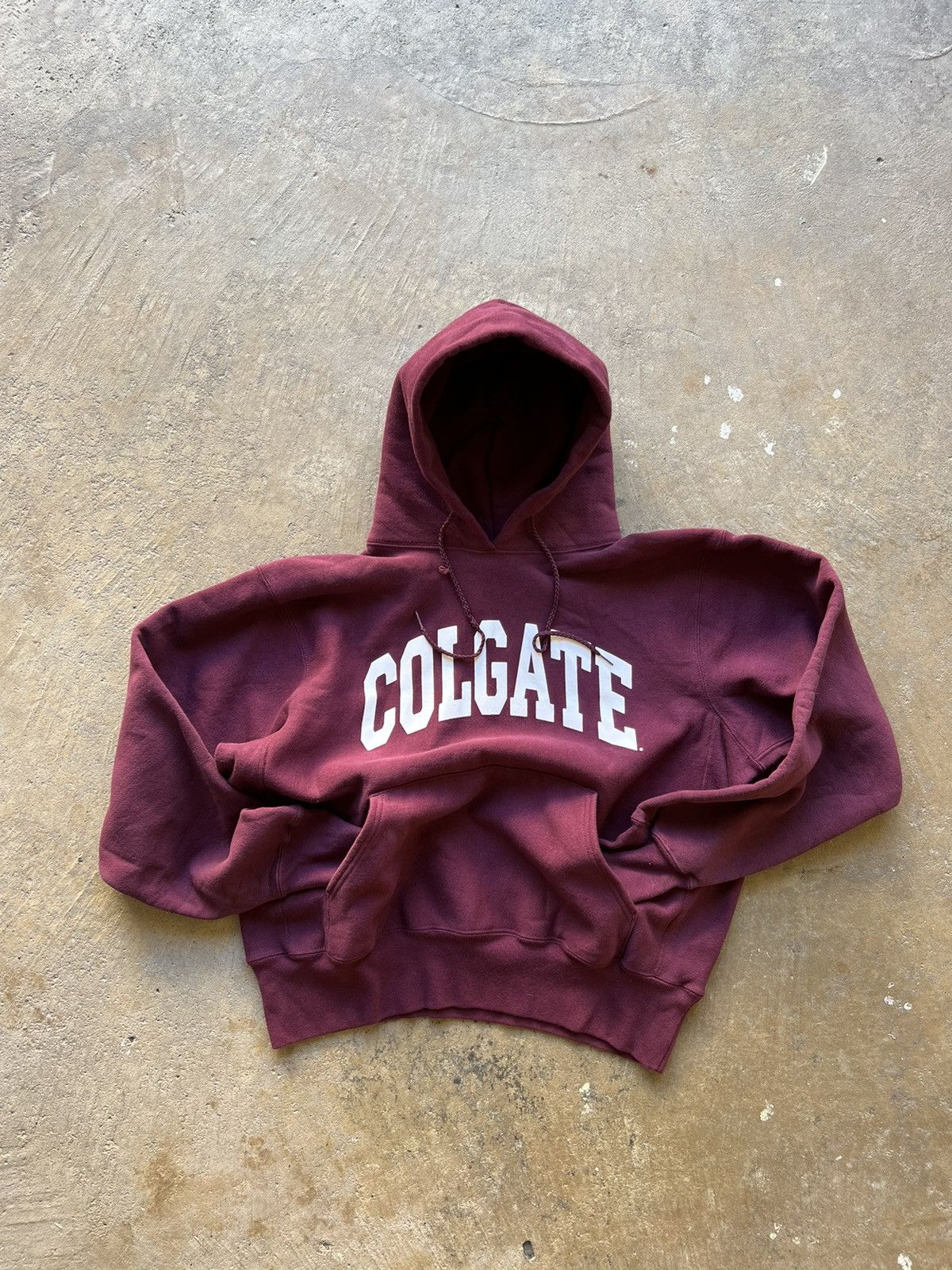 Vintage VINTAGE COLGATE COLLEGE BOXY HOODIE | Grailed