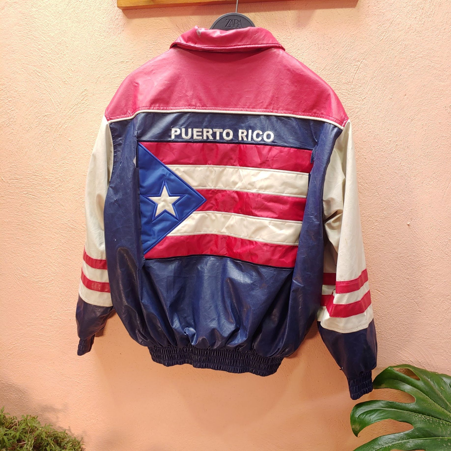 Leather Jacket × Steve And Barrys × Vintage Vintage 90s Streetwear ...