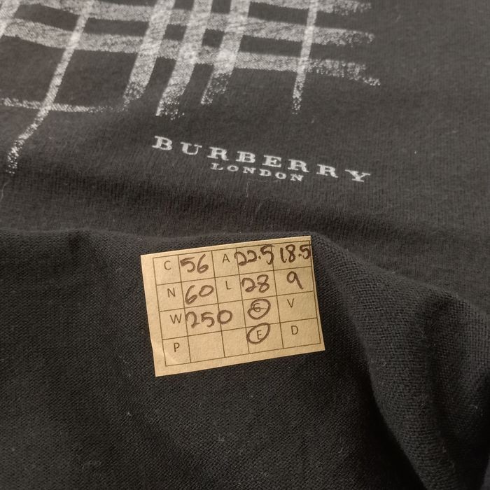 Vintage Burberry London Nova Check Design Tshirt | Grailed