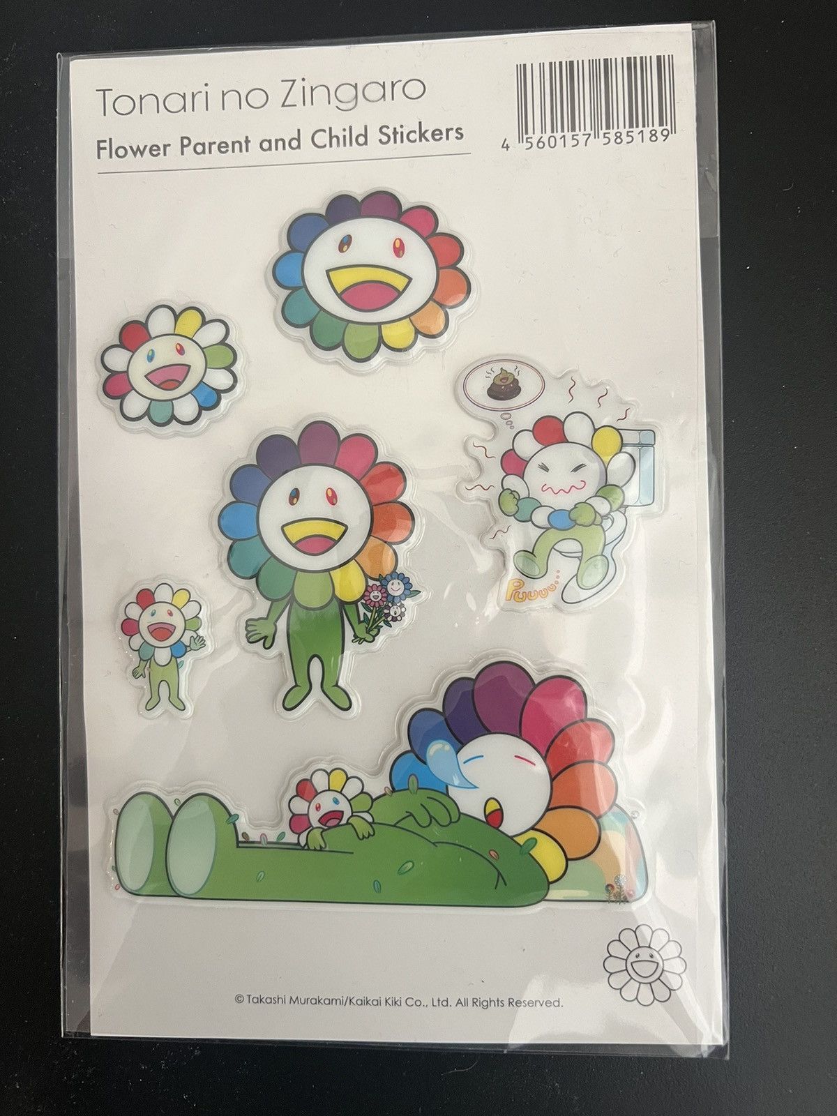 Takashi Murakami Takashi Murakami Flower Parents and Child Stickers ...