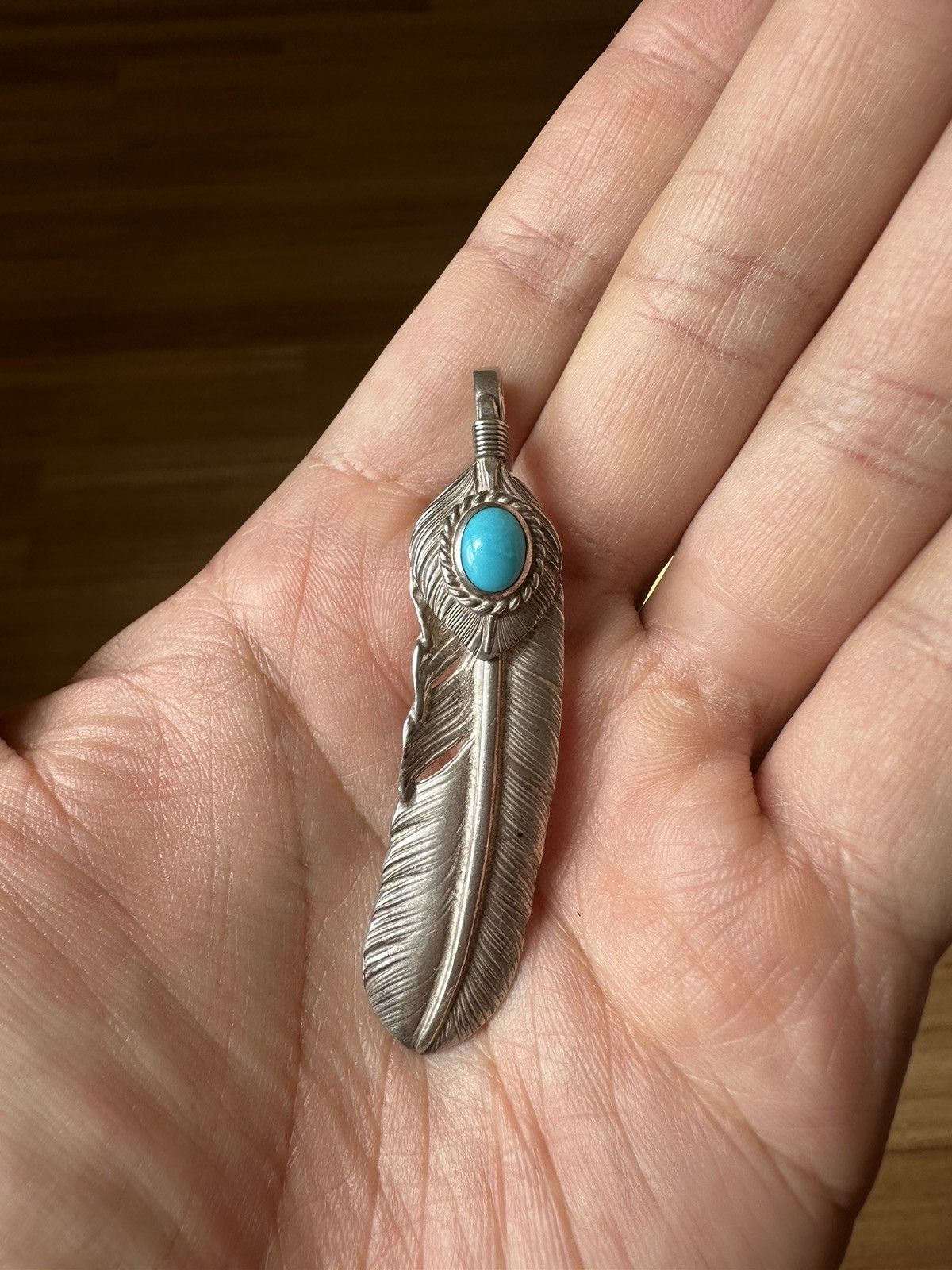Goros Goro’s Turquoise XL Feather | Grailed