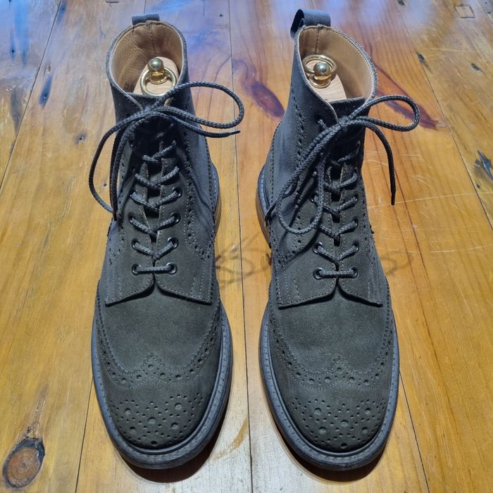 Trickers Tricker’s Stow Country Boots - Earth Ox Reverse Suede. | Grailed