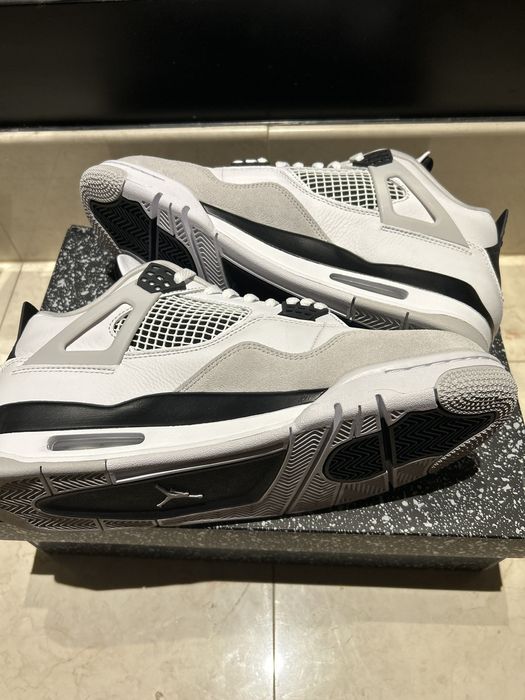 Nike Military black Jordan 4s | Grailed