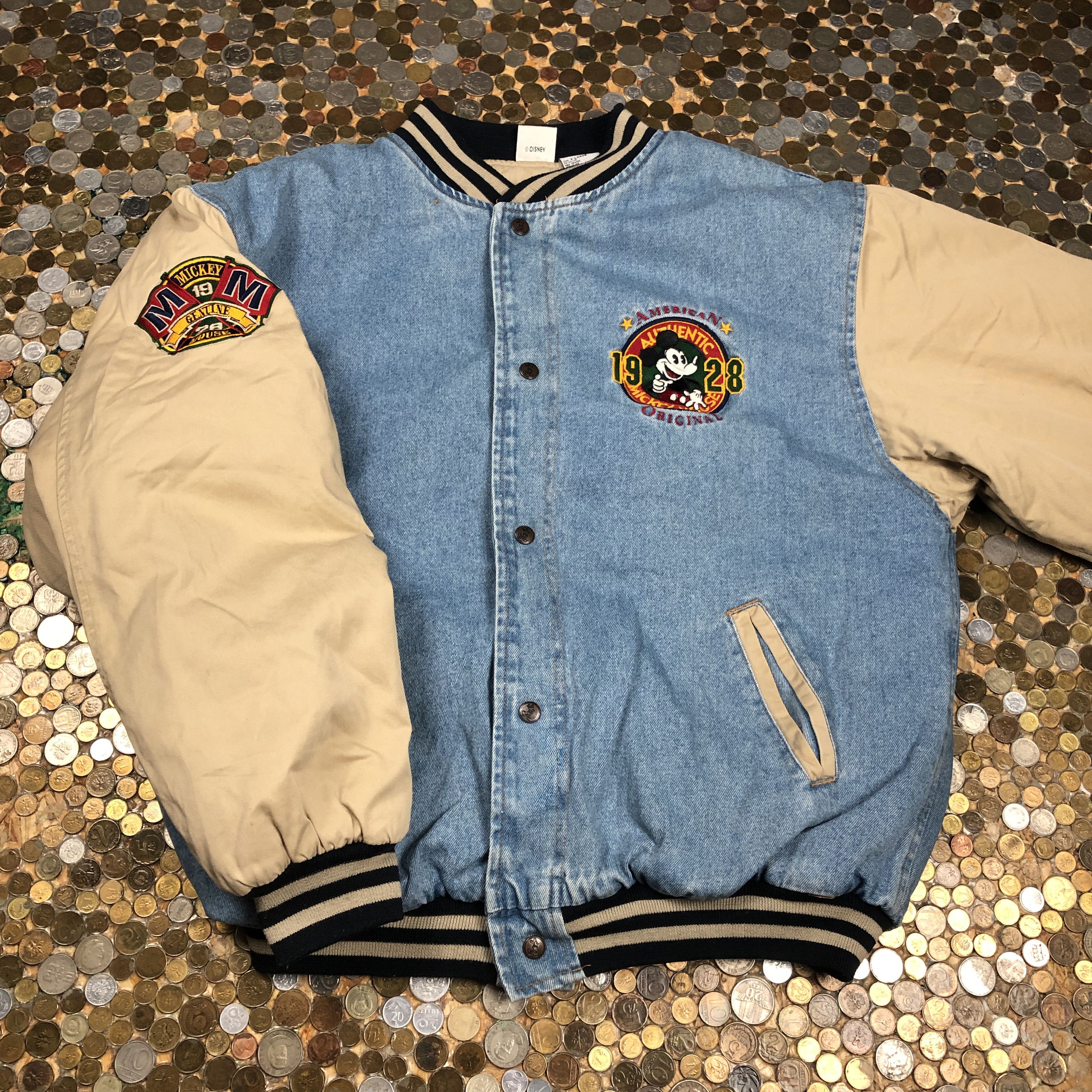 Disney × Vintage Disney Mickey Mouse Bomber jacket Vintage 90's | Grailed