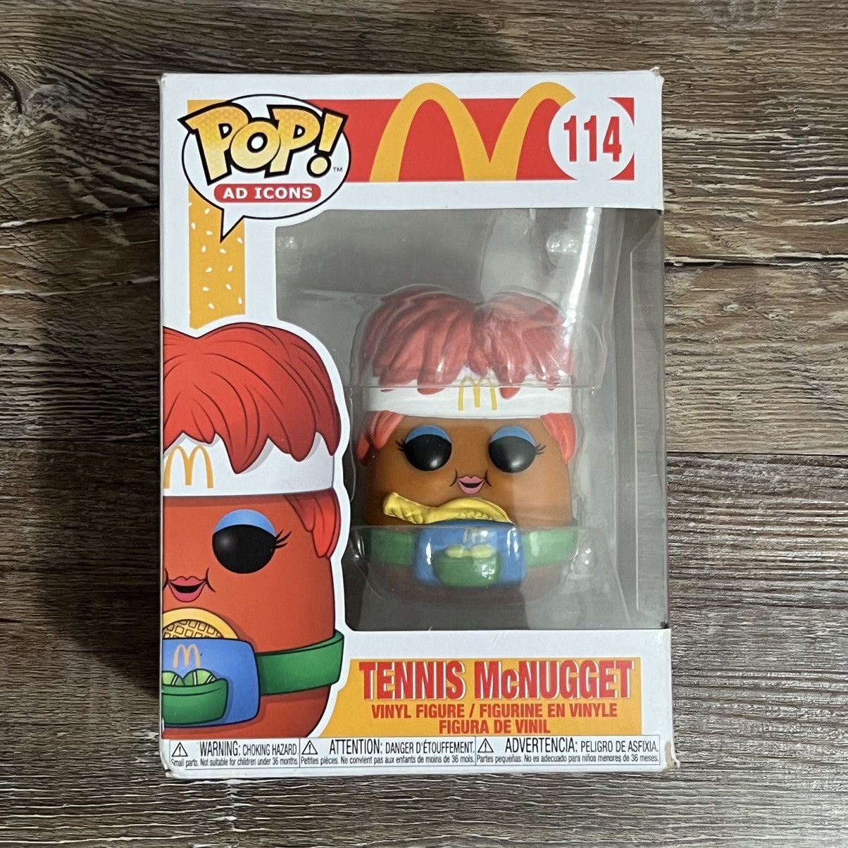Vintage McDonald's - Tennis McNugget #114 AD Icons Funko Pop! Figure ...
