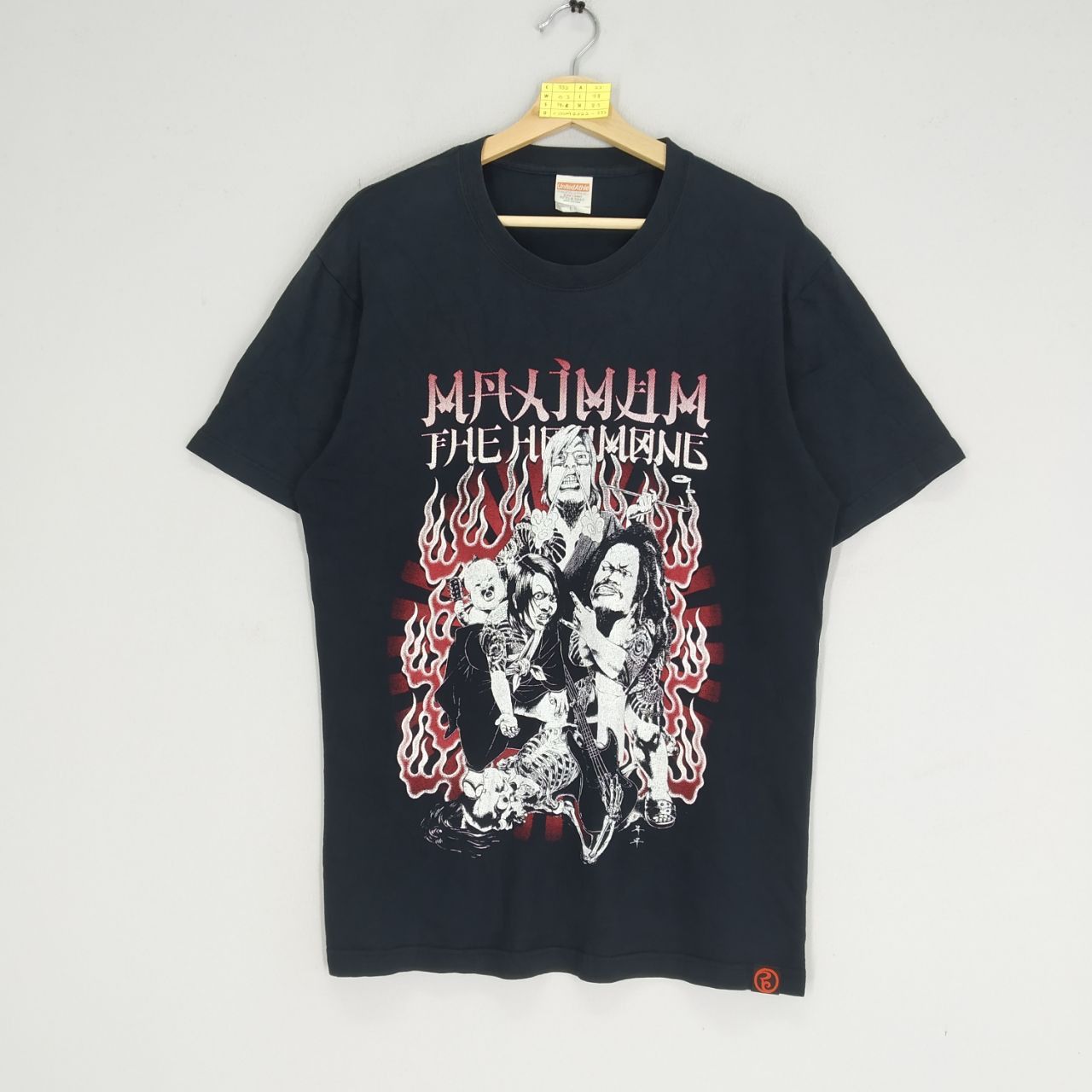 Vintage Vintage Maximum The Hormone Band Japan Punk Rock Promo Shirt ...