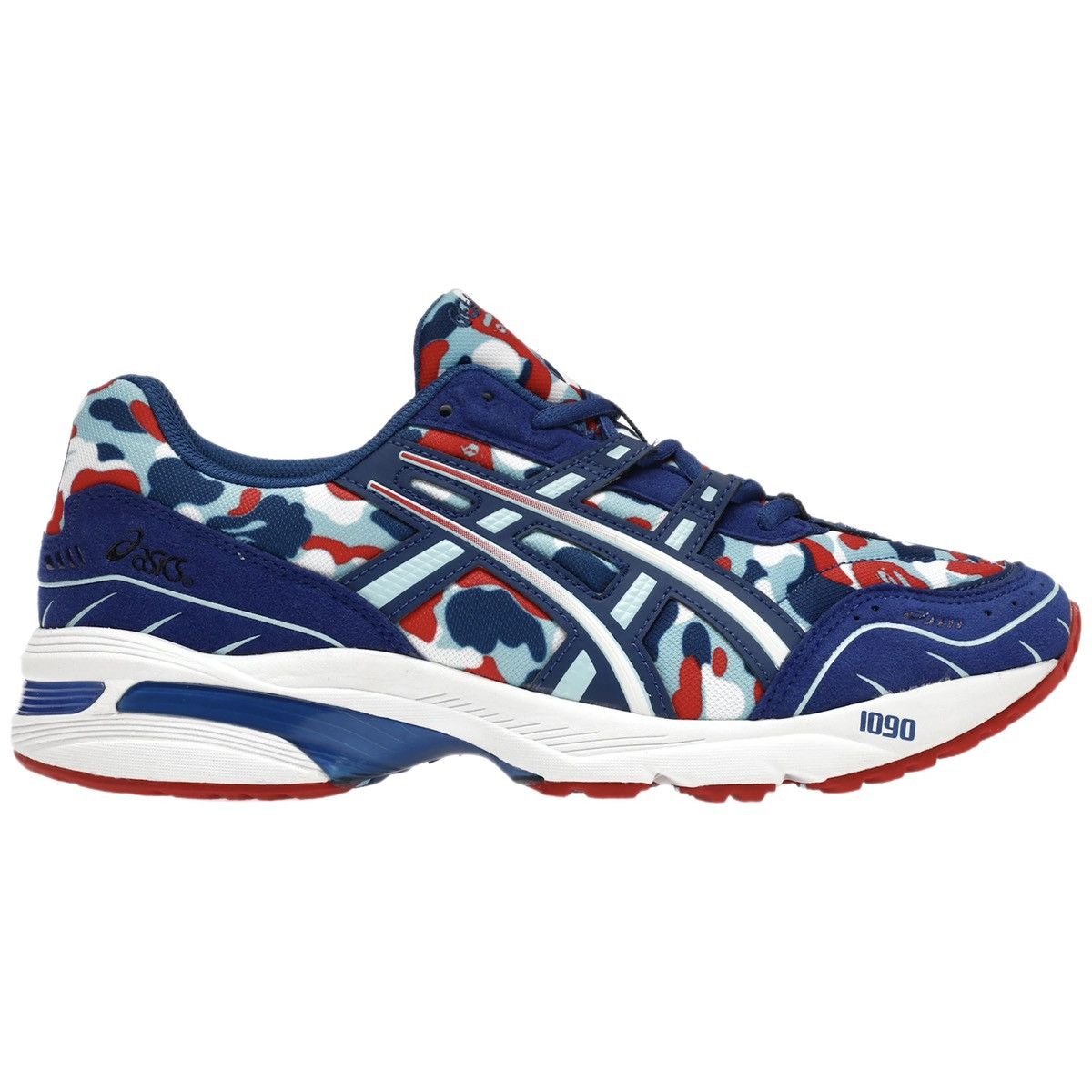 Asics × Bape Bape x Asics Gel-1090 France Camo 2021 | Grailed