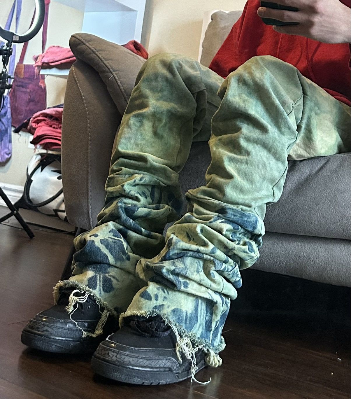 Vintage Stacked Jeans - Lee Jeans | Grailed