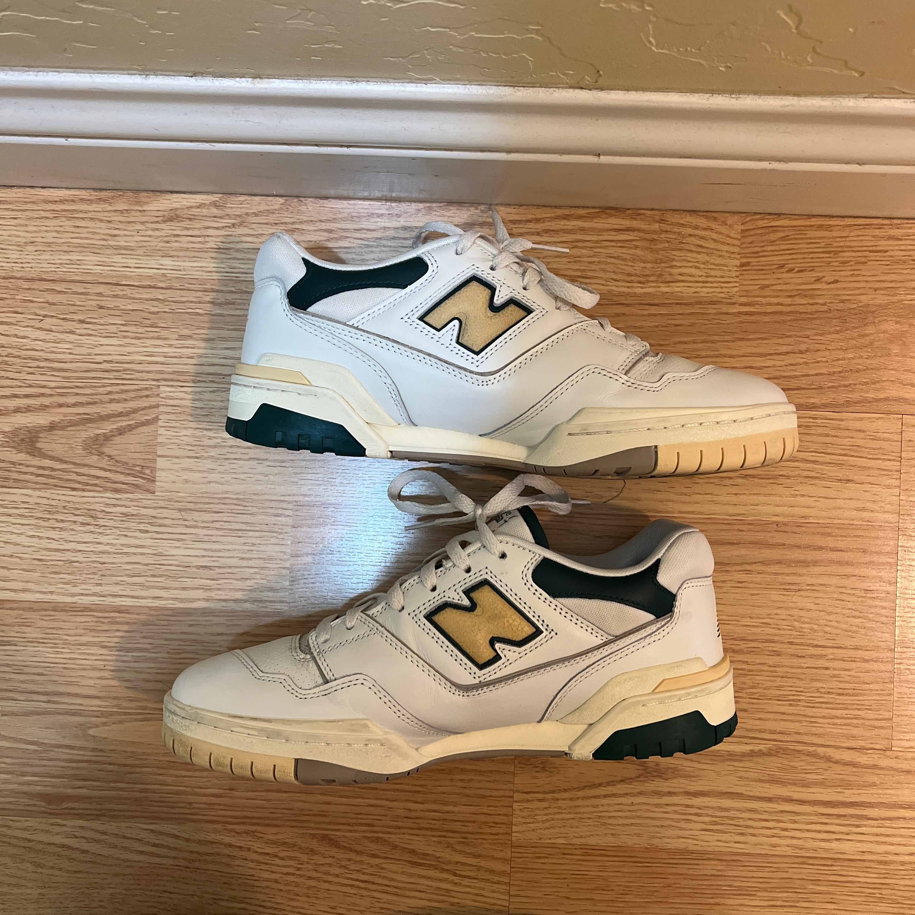 New Balance Aimé Leon Dore x 550 Green Yellow | Grailed
