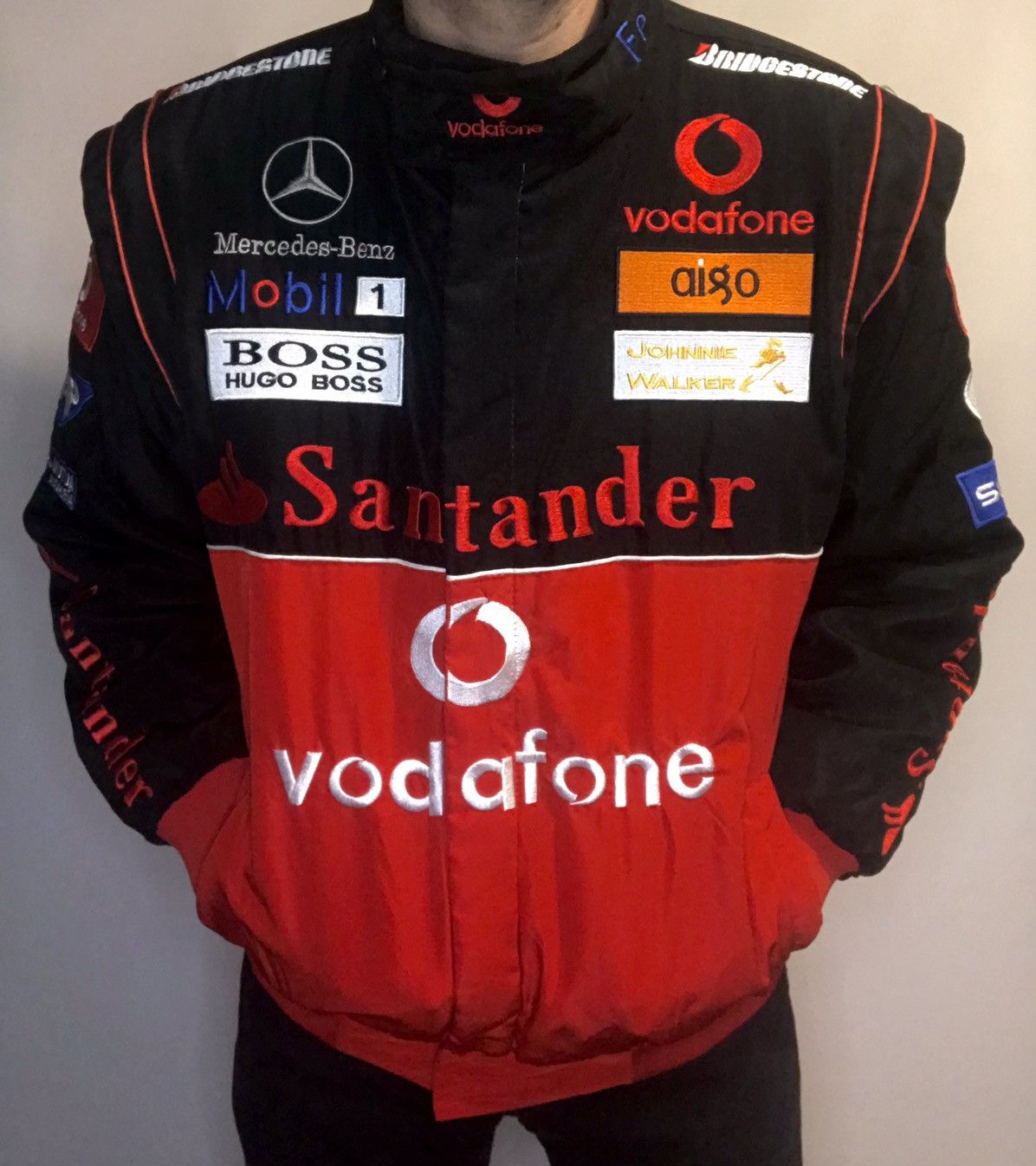 Mercedes Benz × NASCAR × Racing Mercedes Benz Vintage Racing Bomber ...