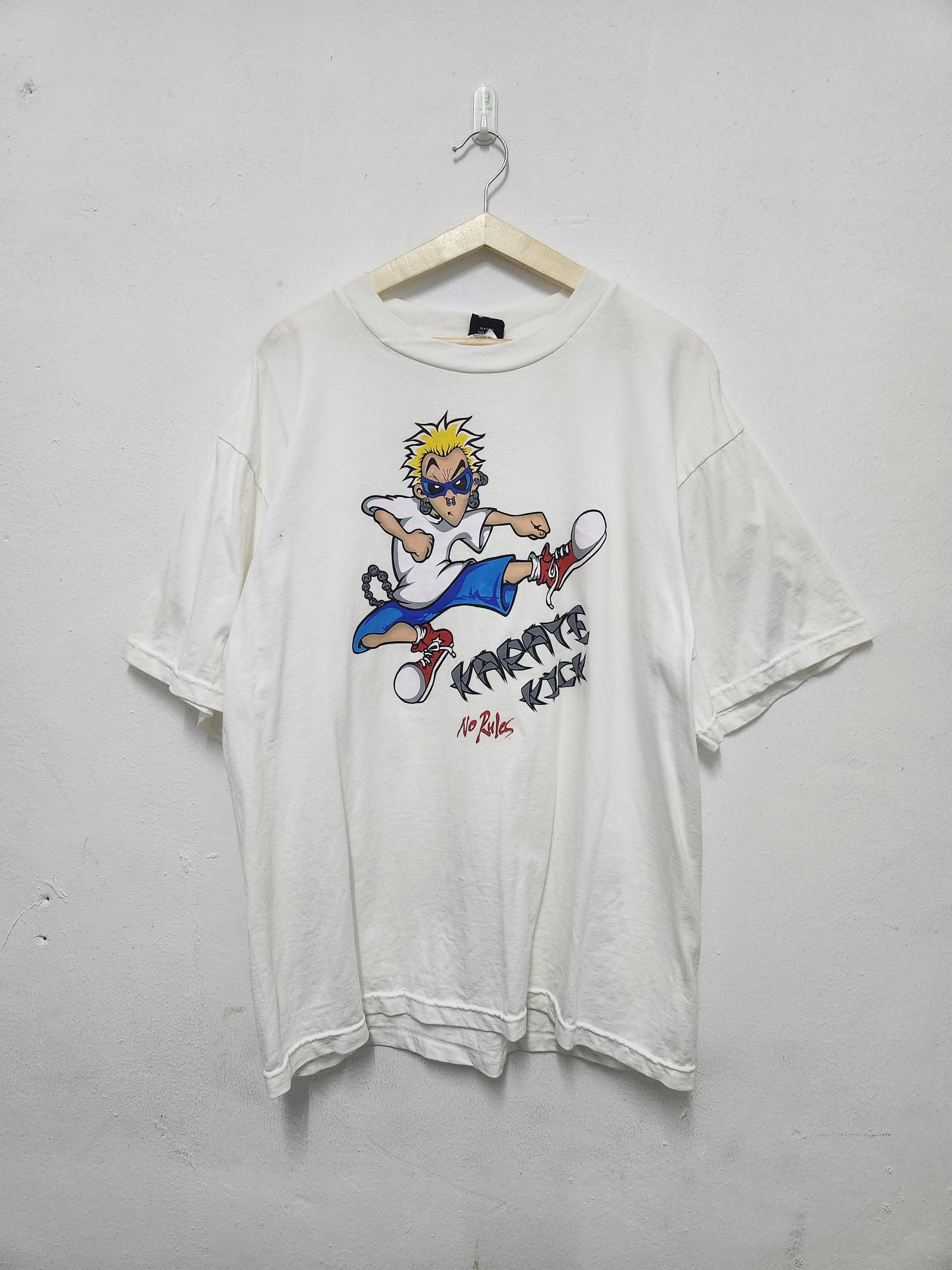 Streetwear × Vintage Vintage 90s No Rules Karate Kick | Grailed