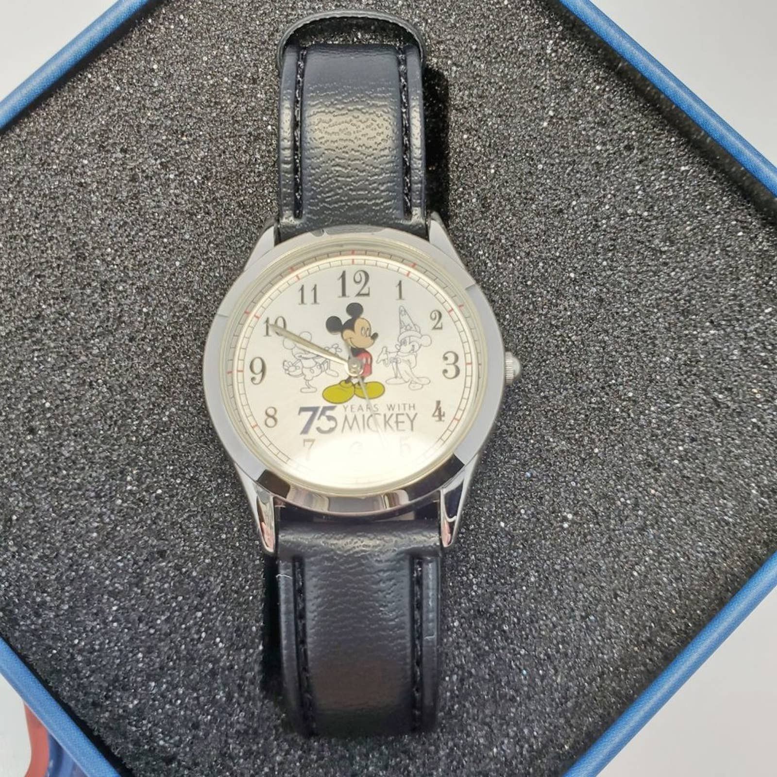Disney Disney 75 Years W/ Mickey Mouse Watch NIB | Grailed