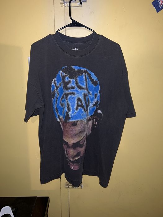 Streetwear Hellstar Dennis Rodman tee | Grailed