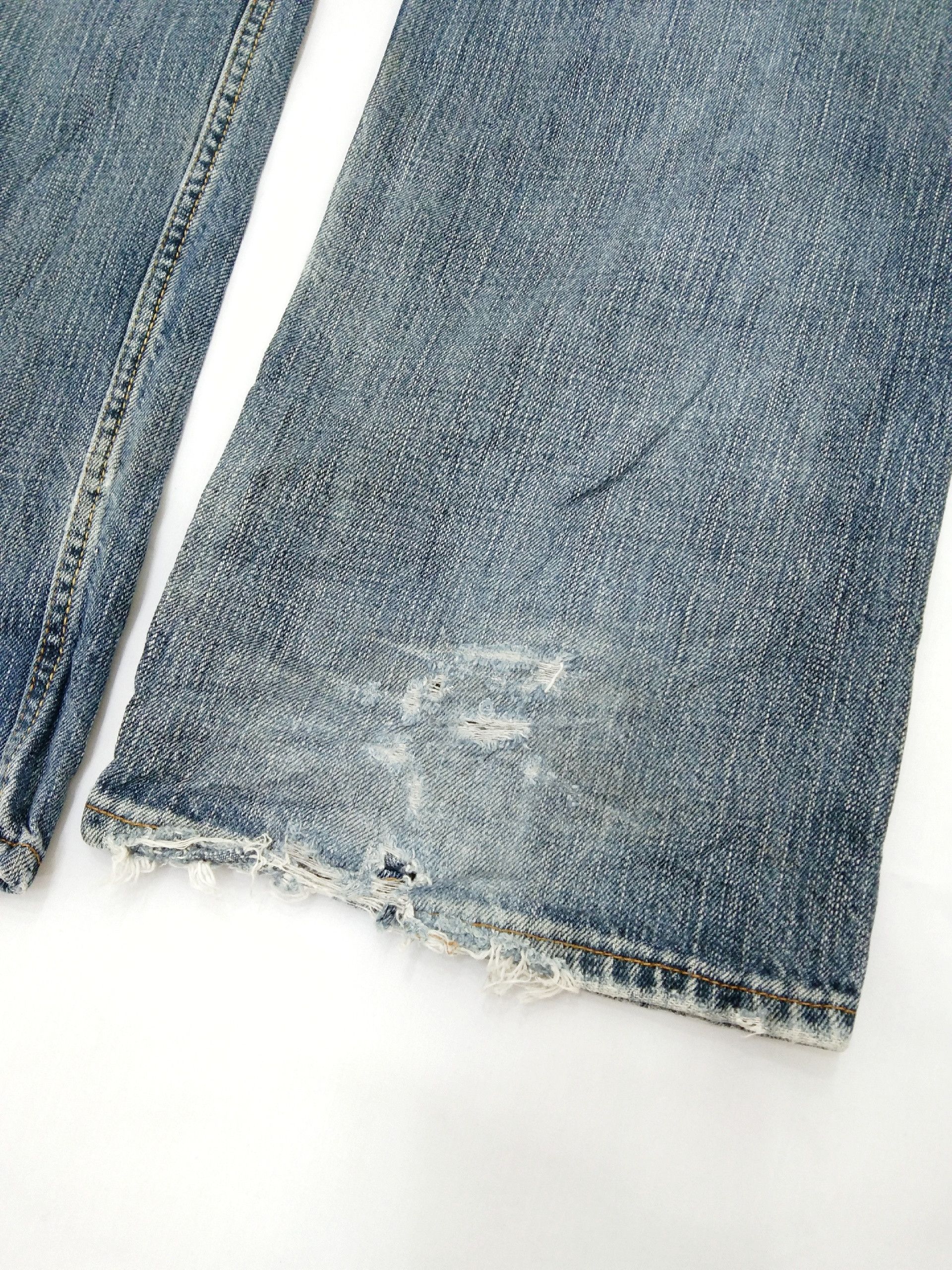 Levi's Vintage Levi's 501 Straight Leg Distressed Jeans 36x34 | Grailed