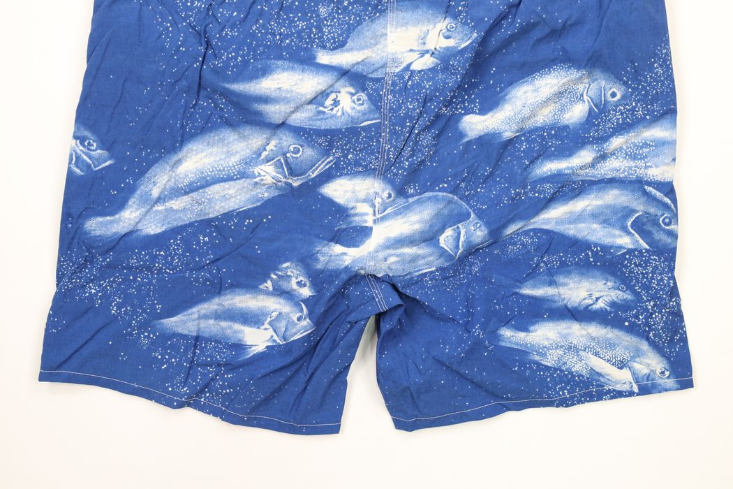 Vintage Vintage 90s Nautica All Over Print Lined Shorts Swim Trunks ...