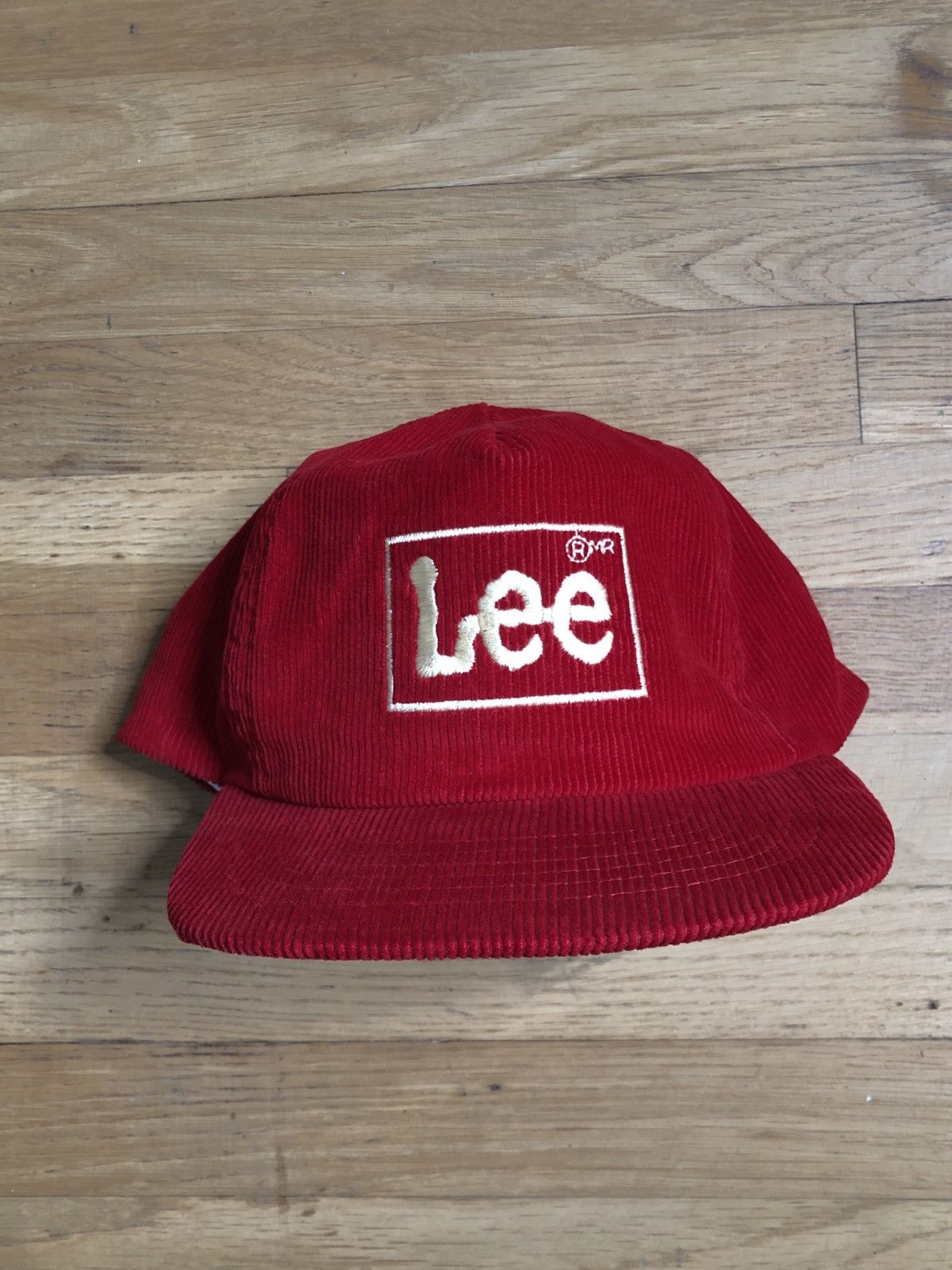 Lee × Vintage *RARE* RED CORDUROY LEE HAT | Grailed