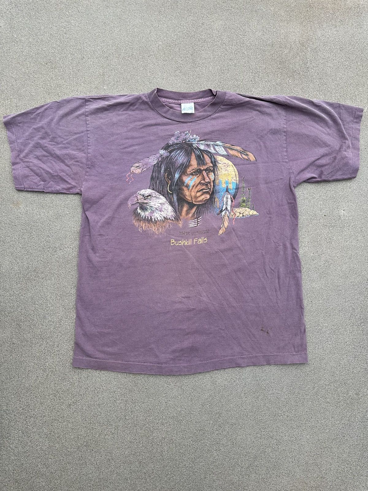 Vintage VINTAGE NATIVE AMERICAN BUSHKILL FALLS | Grailed