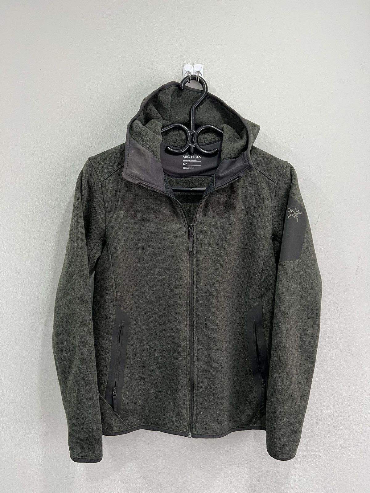 Arc'Teryx × Streetwear Arcteryx Hooded Zip Up Fleece Sweater Ladies ...