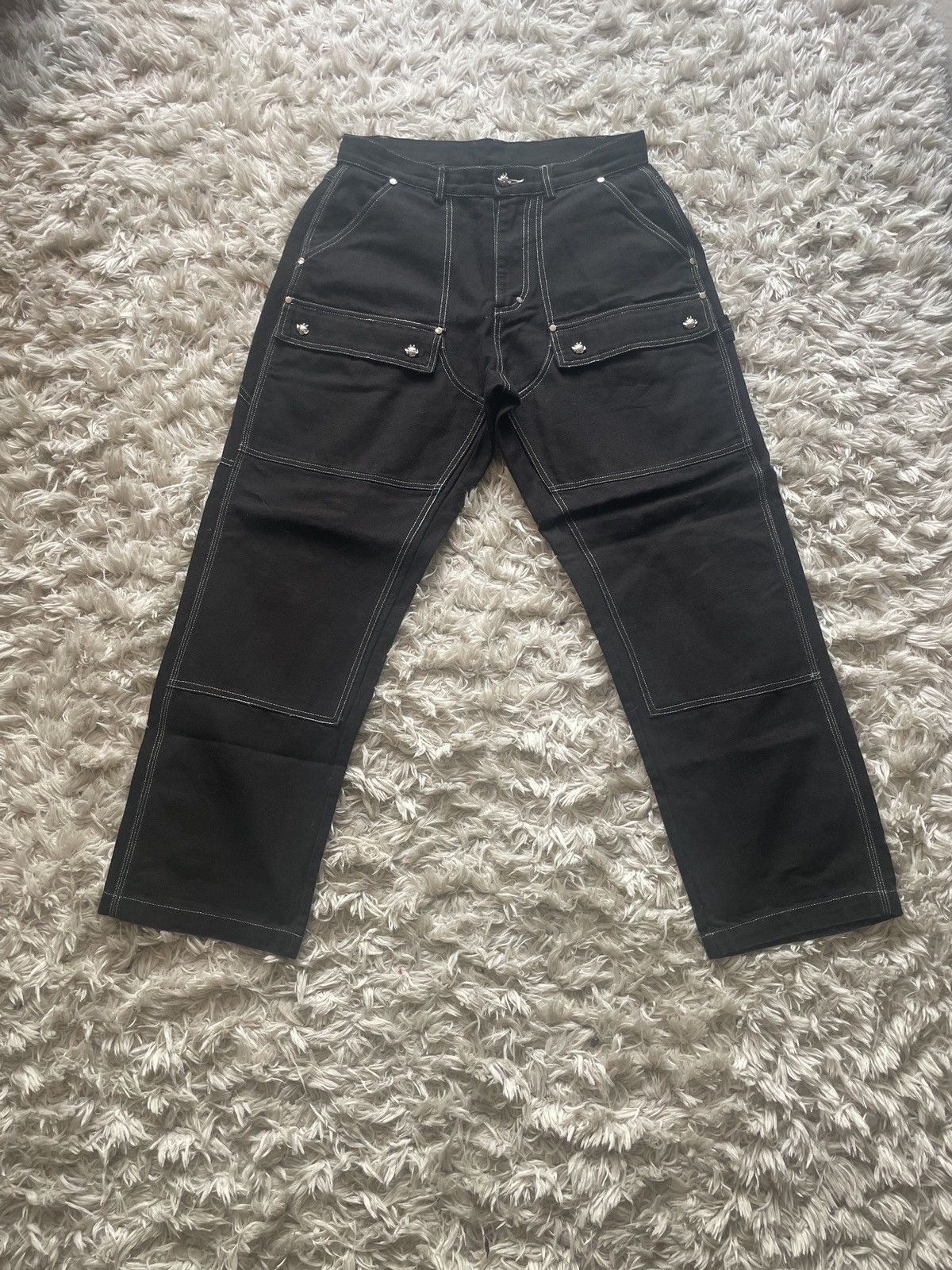 Ransom Clothing Ransom black cargo pants | Grailed