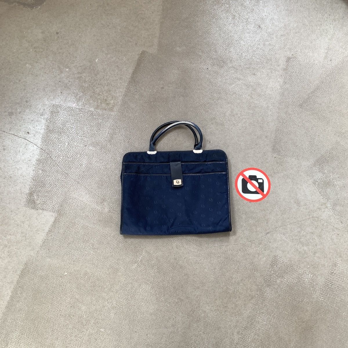 Dior × Vintage Vintage Christian Dior Laptop/Documents Bag | Grailed