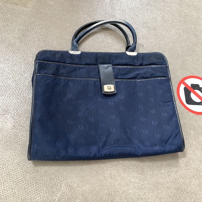 Dior Vintage Christian Dior Laptop/Documents Bag | Grailed
