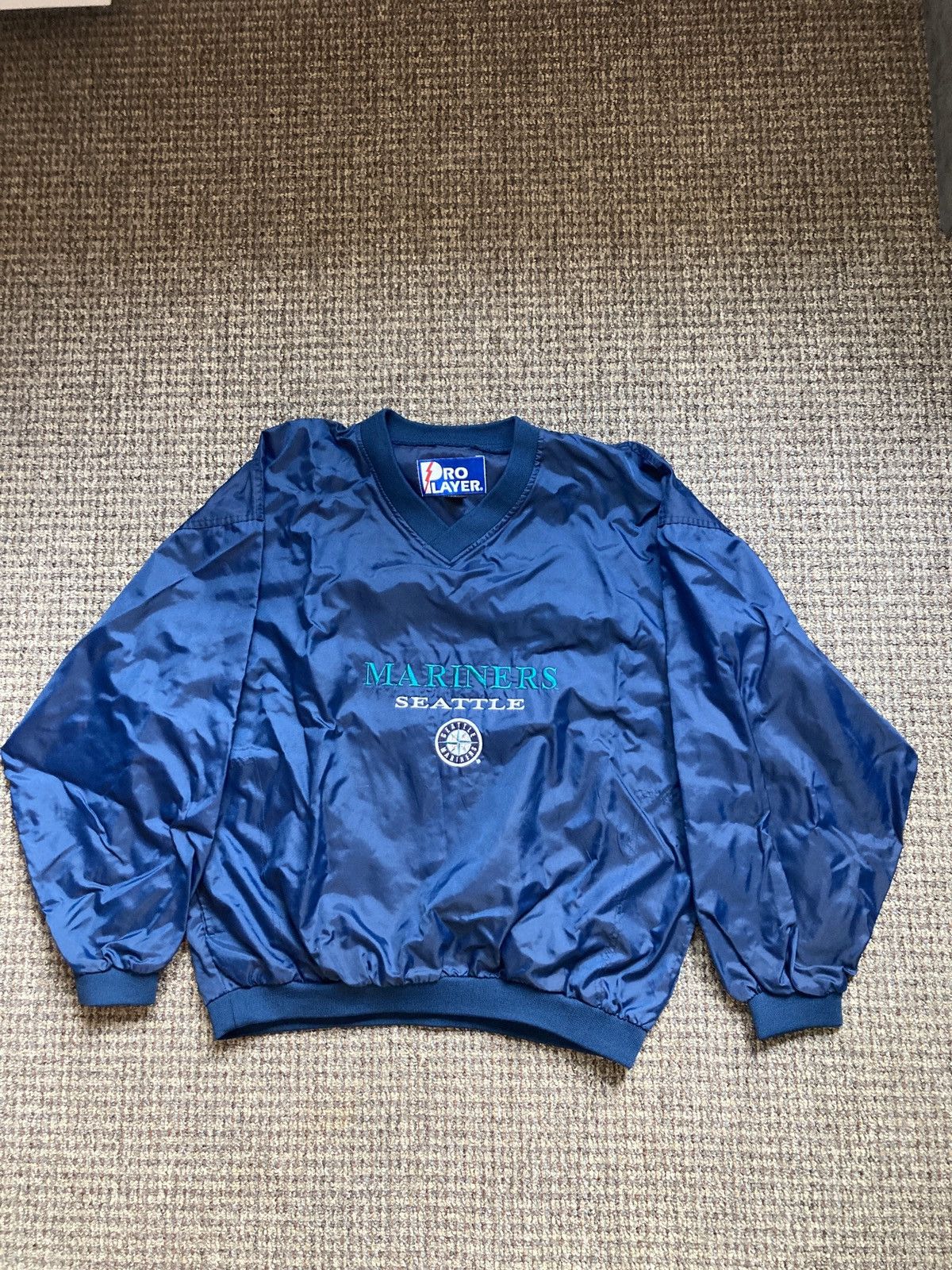 MLB × Pro Player Vintage Seattle Mariners Pro Player light jacket | Grailed