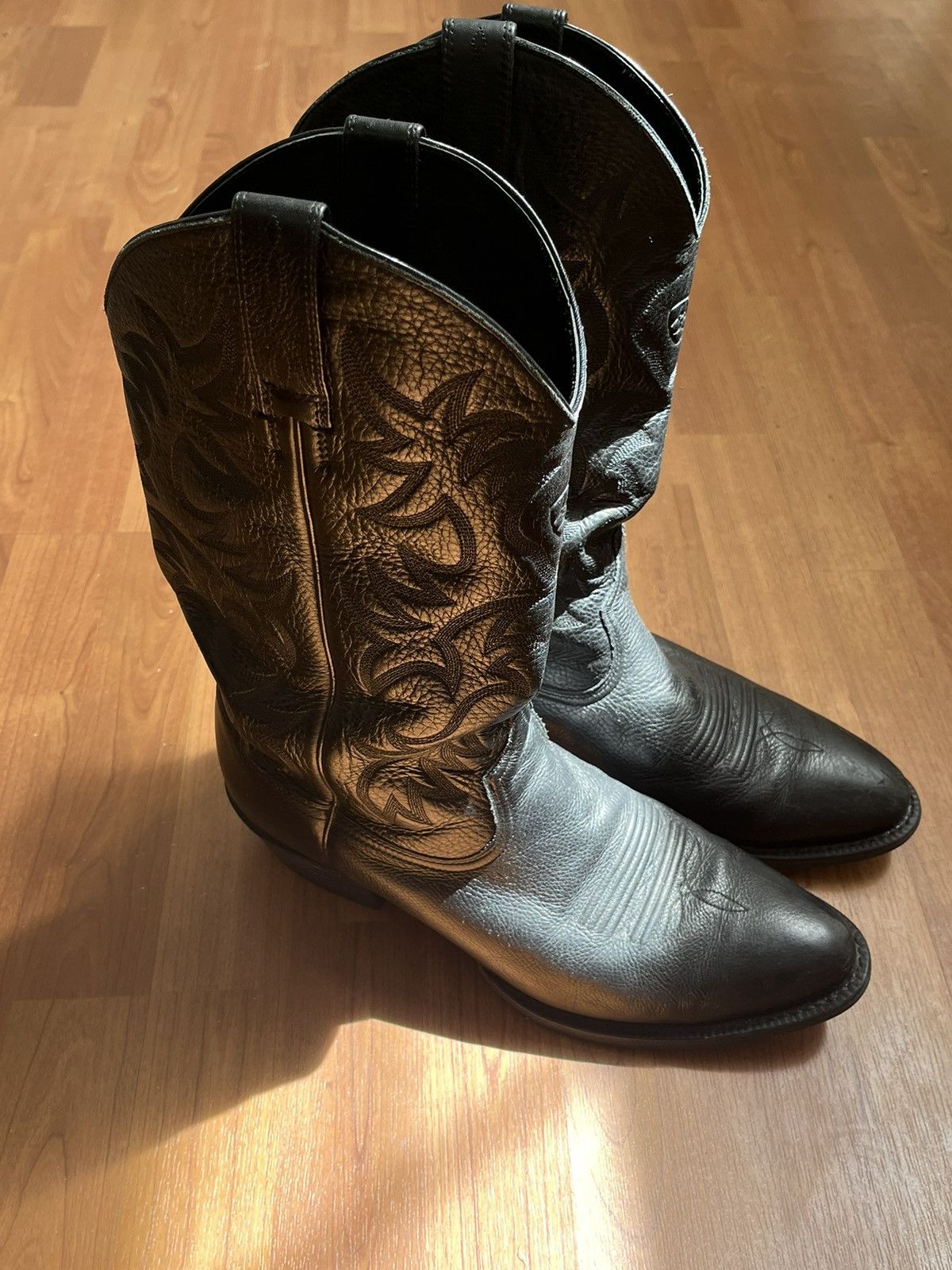 Vintage BLACK COWBOY BOOTS | Grailed