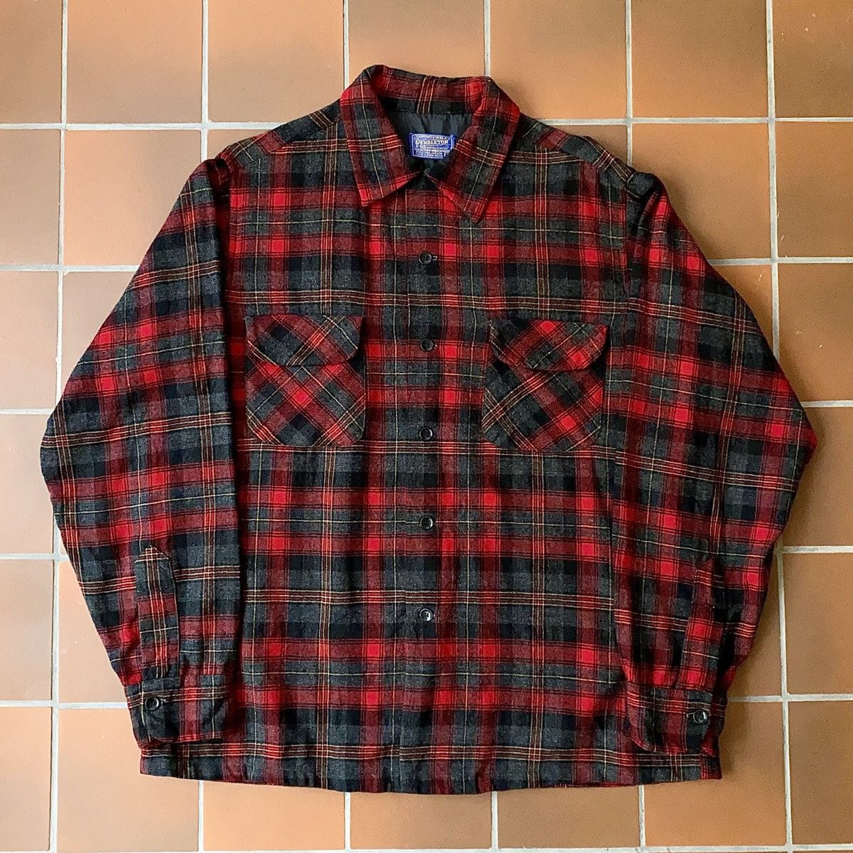 Flannel × Pendleton × Vintage Vintage 60’s Pendleton Wool Flannel Shirt | Grailed