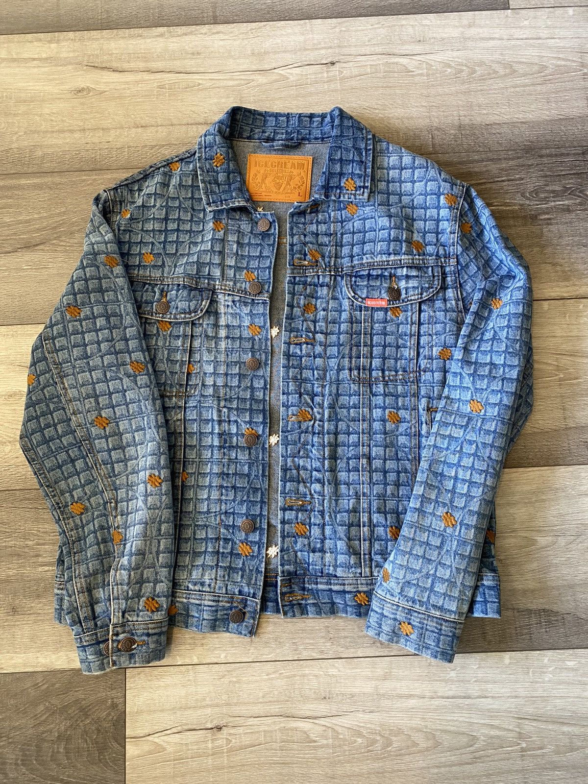Icecream Ice Cream work jean jacket | Grailed