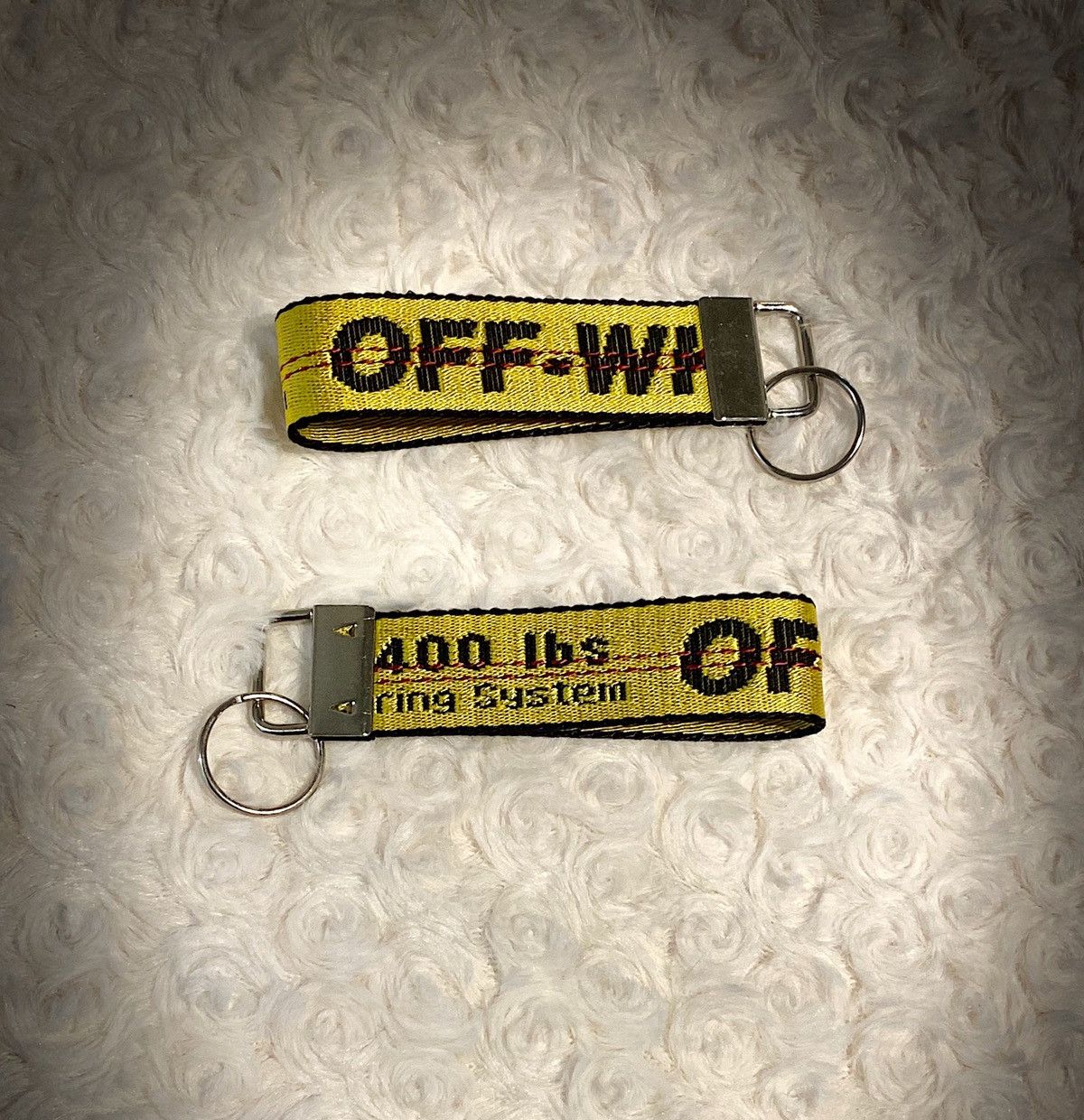 Off-White off-white loop keychain custom | Grailed