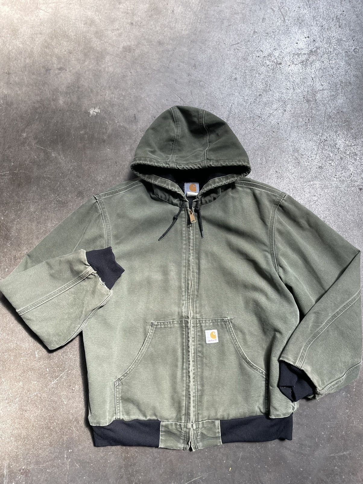 Carhartt Vintage Carhartt Green Work Jacket | Grailed