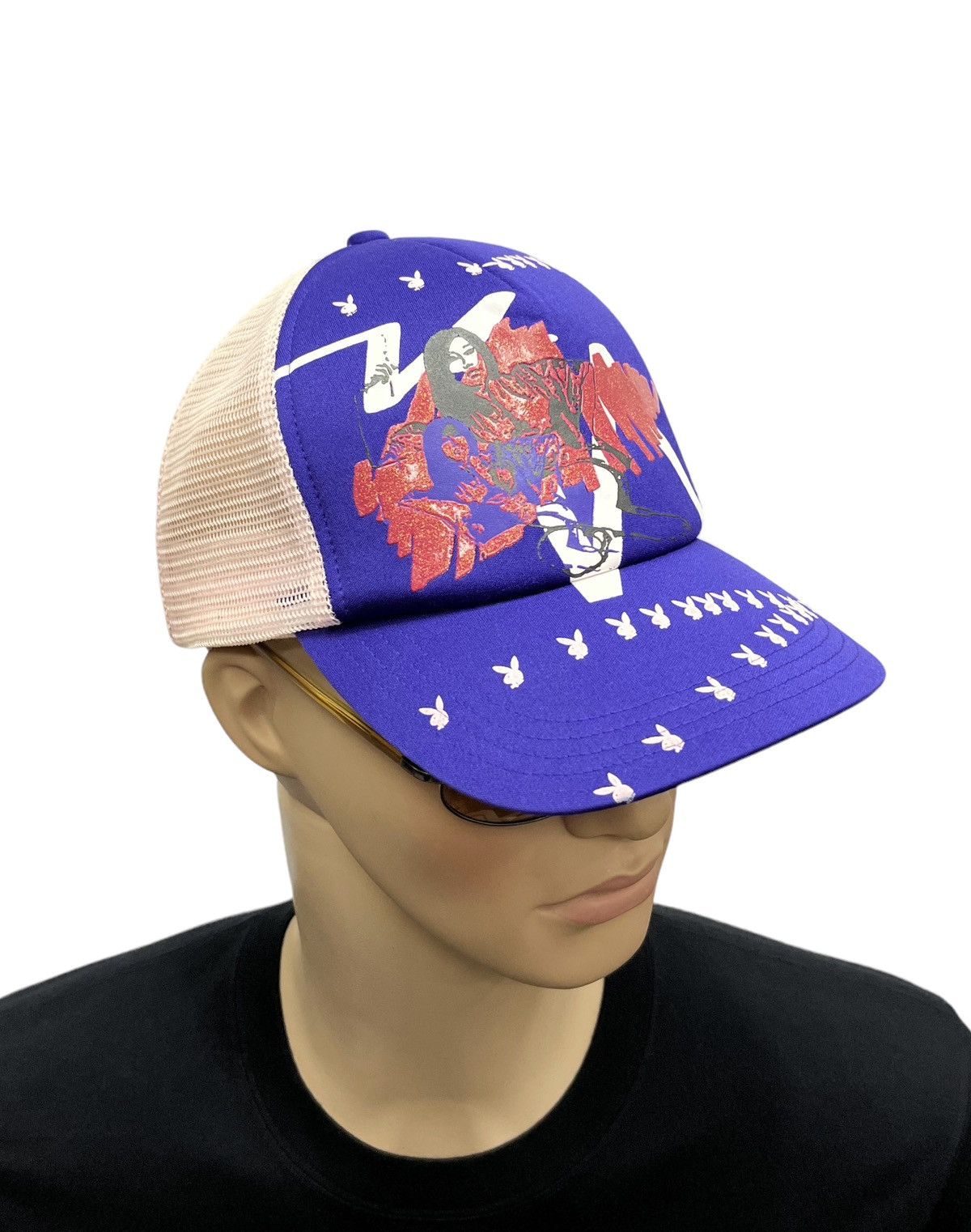 Hysteric Glamour FYE💥 PLAYBOY Snapback Trucker Hat HYSTERIC GLAMOUR ...