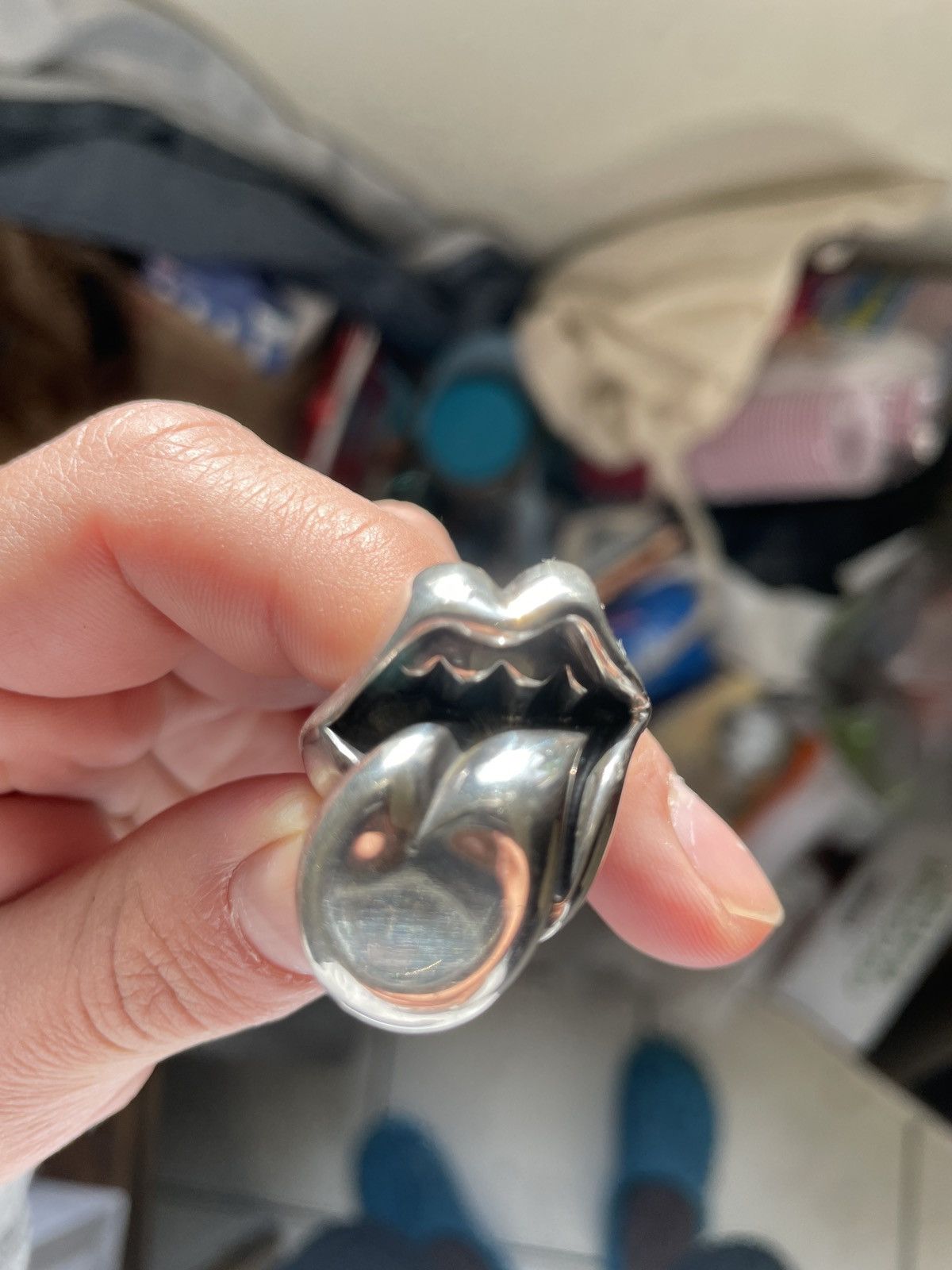 Chrome Hearts Rolling Stones ring | Grailed