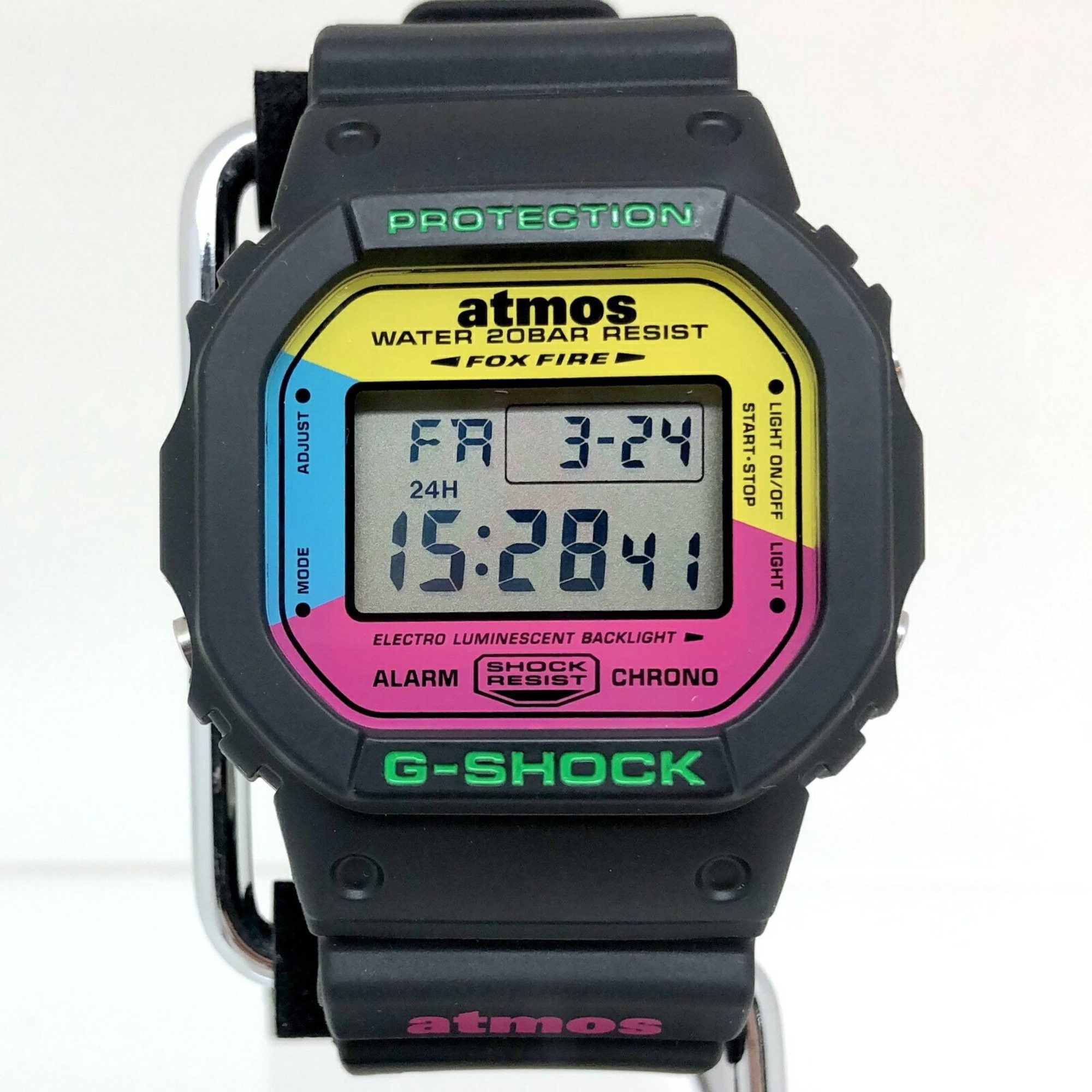 Casio G-SHOCK G-shock Casio watch DW-5600VT atmos collaboration double ...