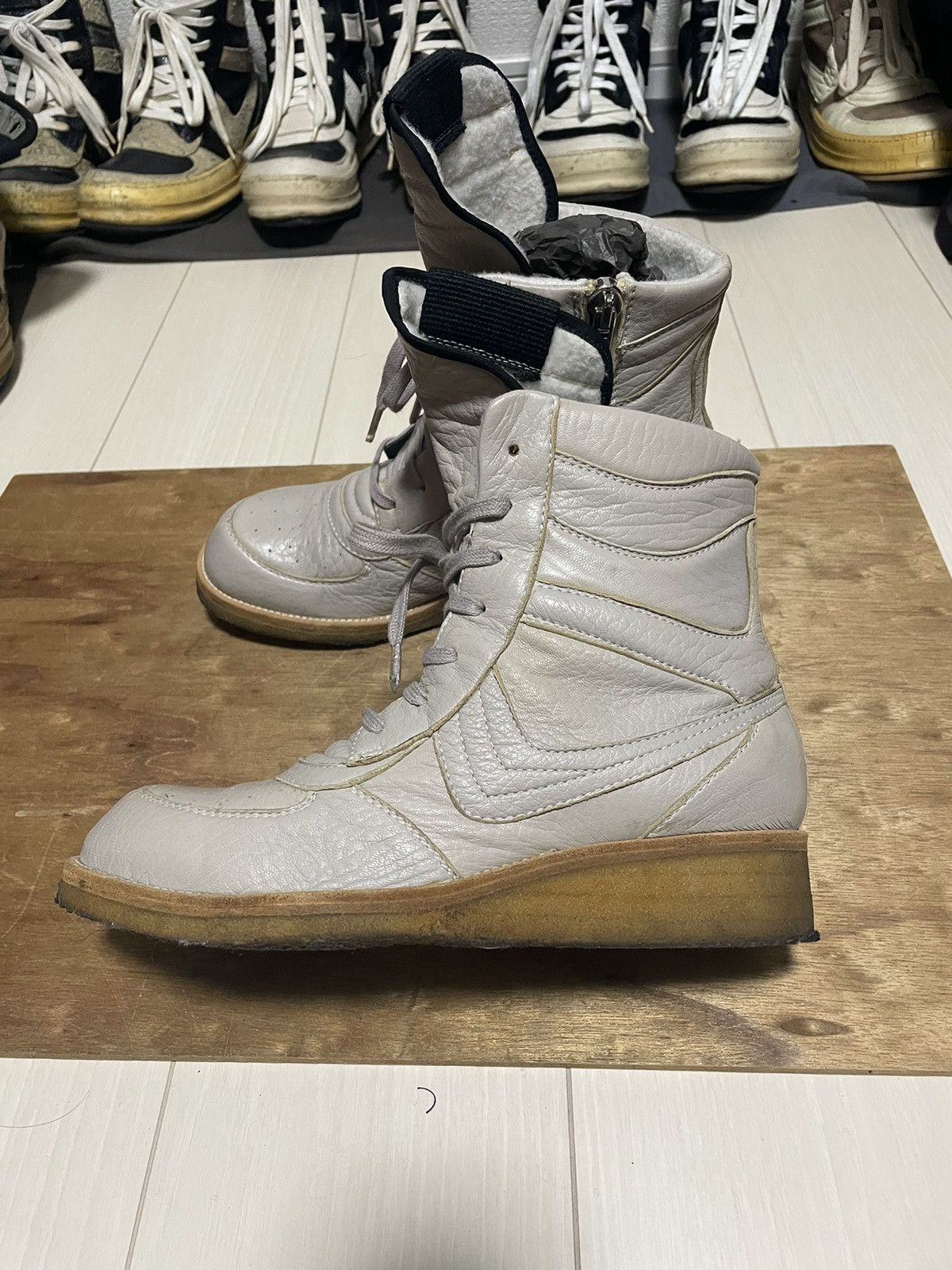Rick Owens Completely LAST DROP!! Rick Owens Moog Dunk | Grailed