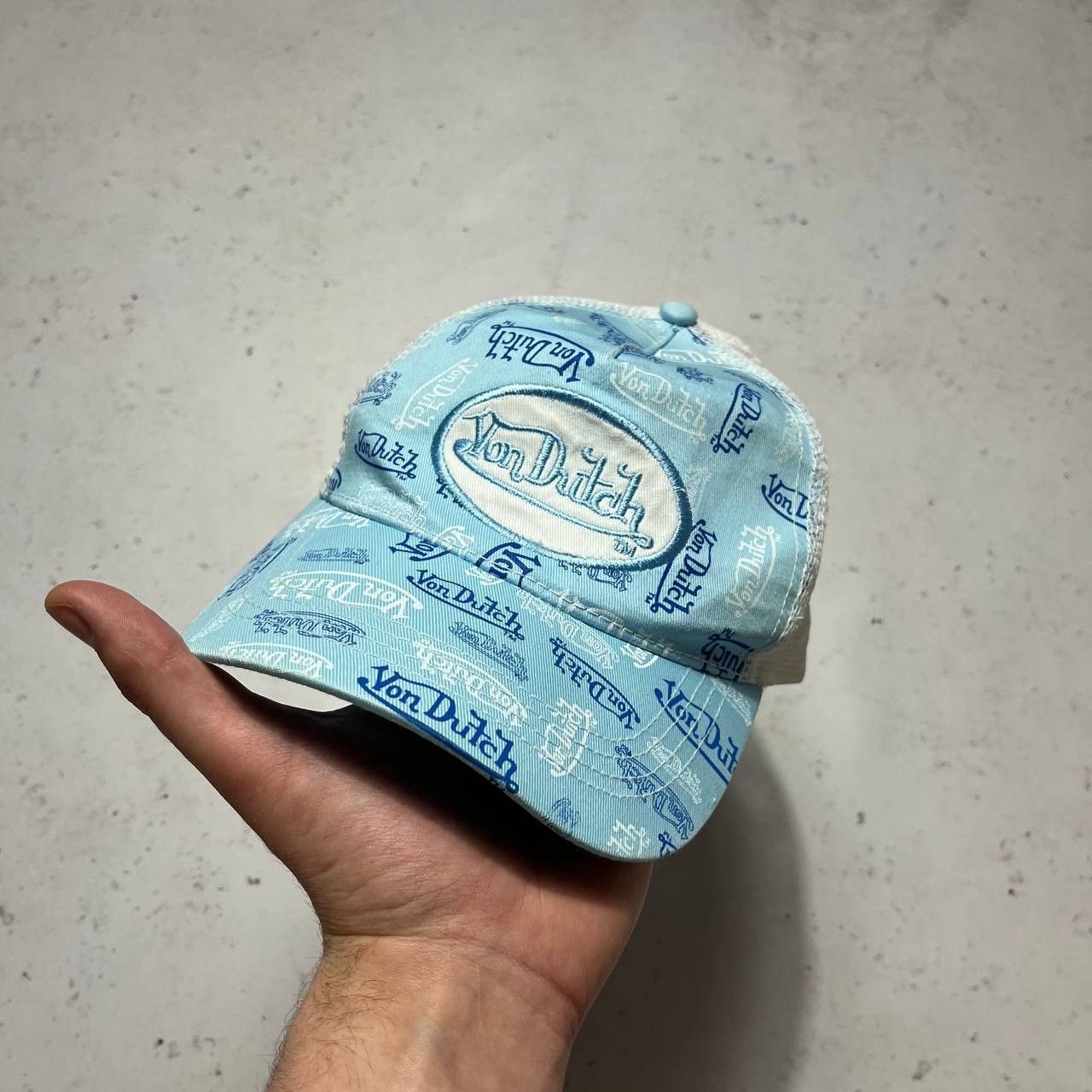 Von Dutch Von Dutch Monogram Logo Trucker Baseball Cap | Grailed