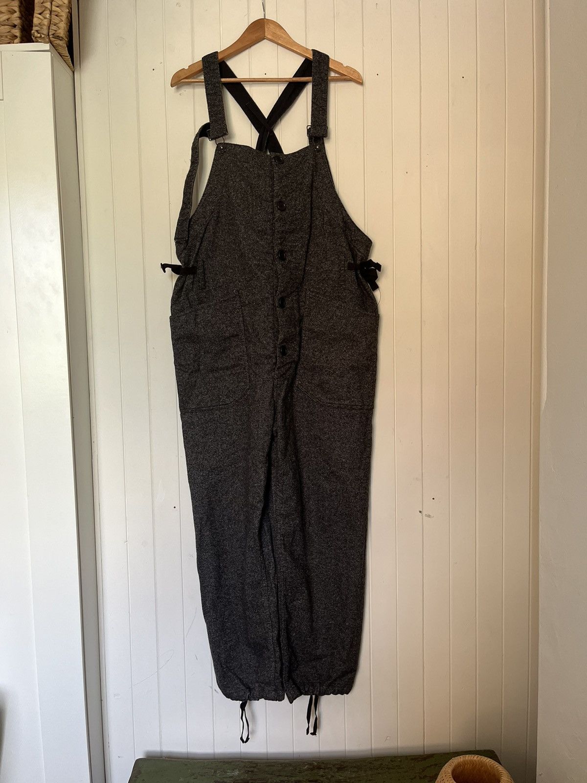 Engineered Garments Engineered Garments Charcoal Wool Overalls | Grailed