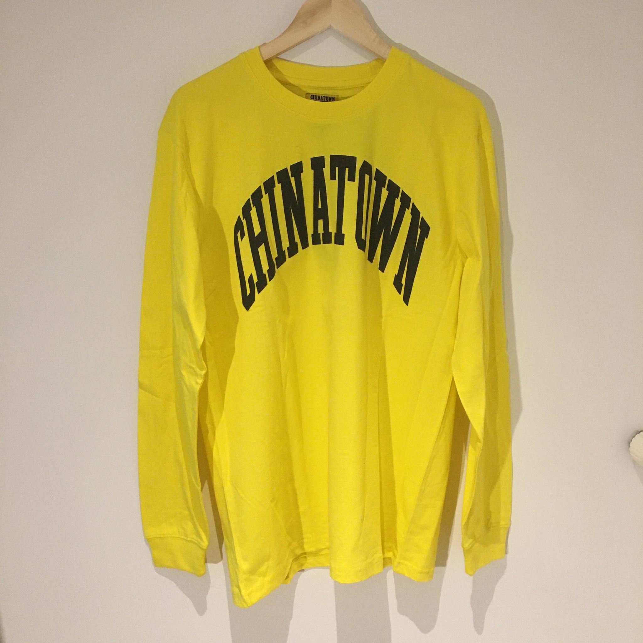 Market Yellow Arc Logo Chinatown Tee | Grailed